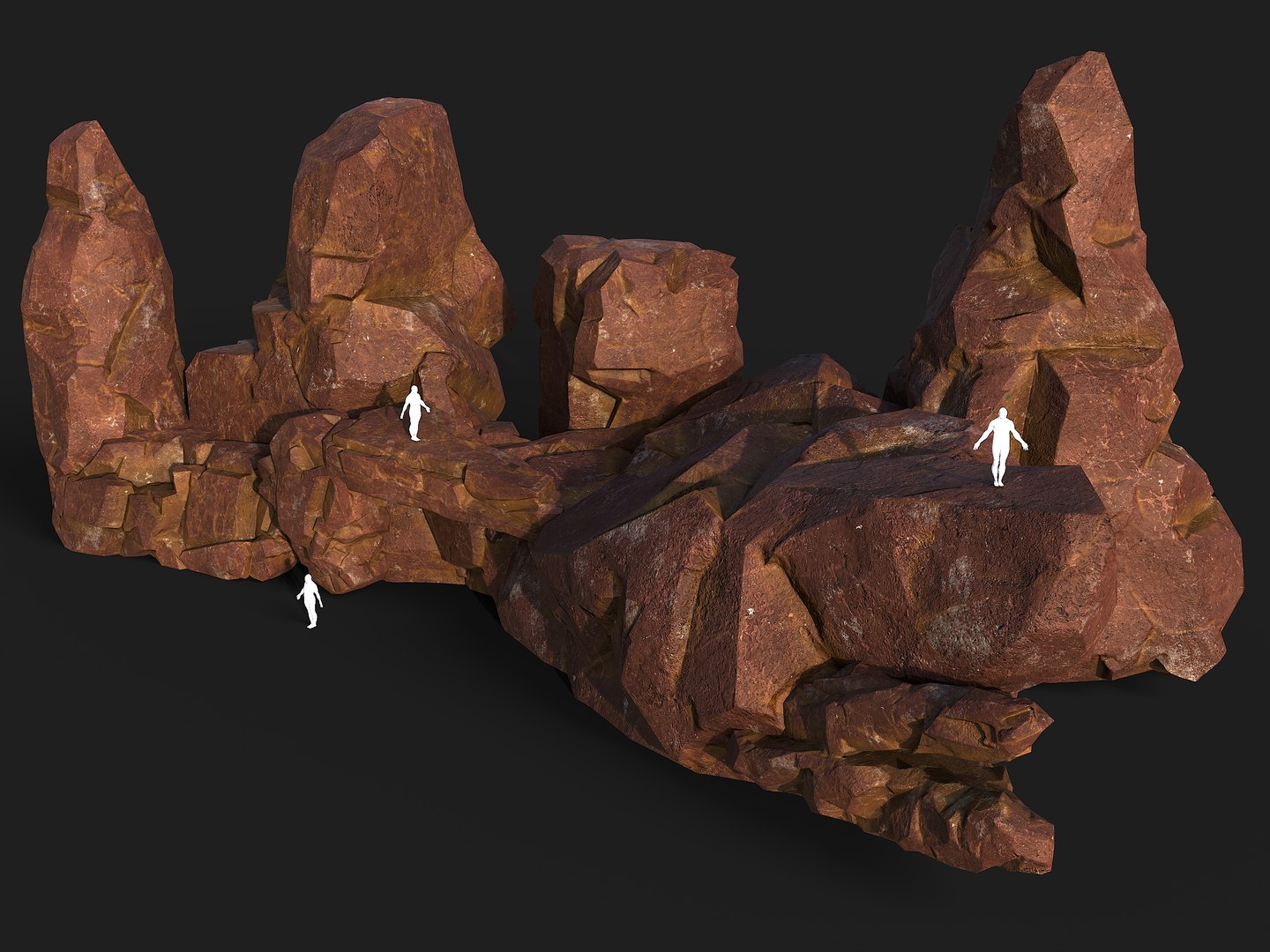 Mountain Rock Pbr Pack 03 3D model - TurboSquid 2139496