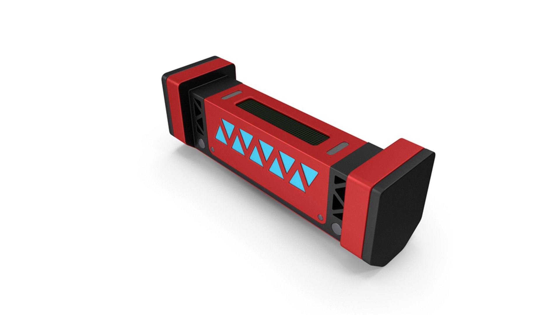 3D Model Scifi Device Red V5 PBR - TurboSquid 2301730