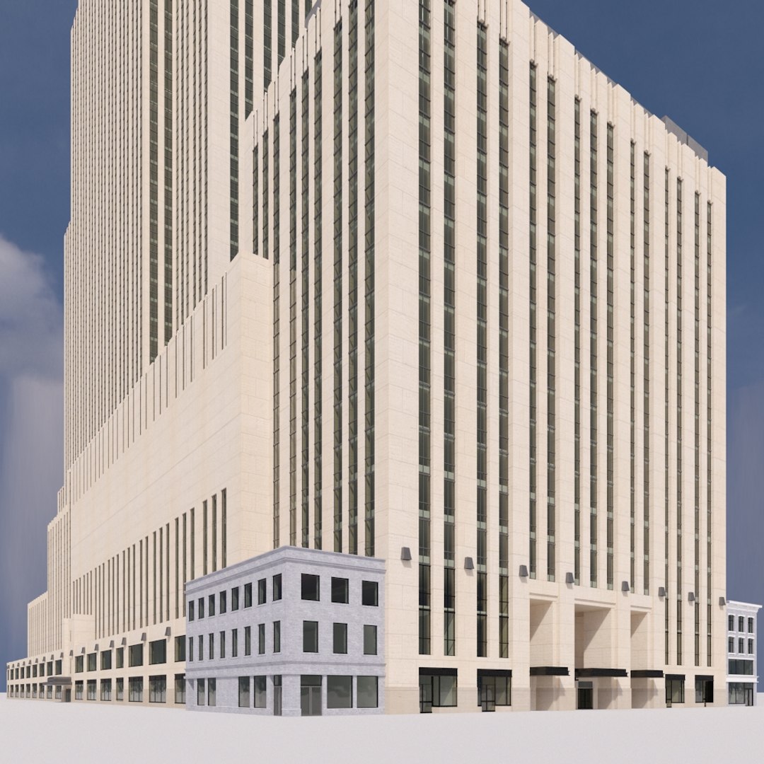 Rockefeller Center 3D - TurboSquid 1606212