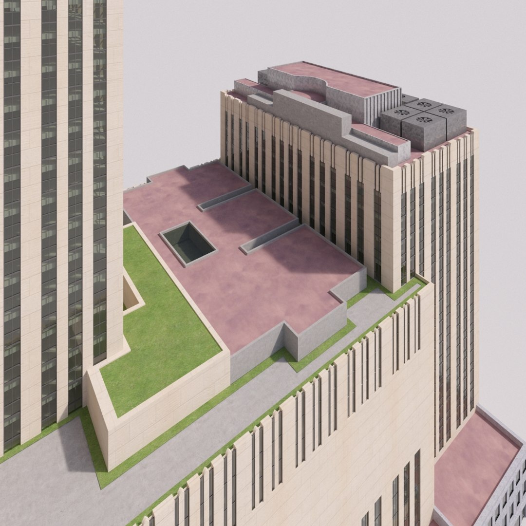 Rockefeller Center 3D - TurboSquid 1606212