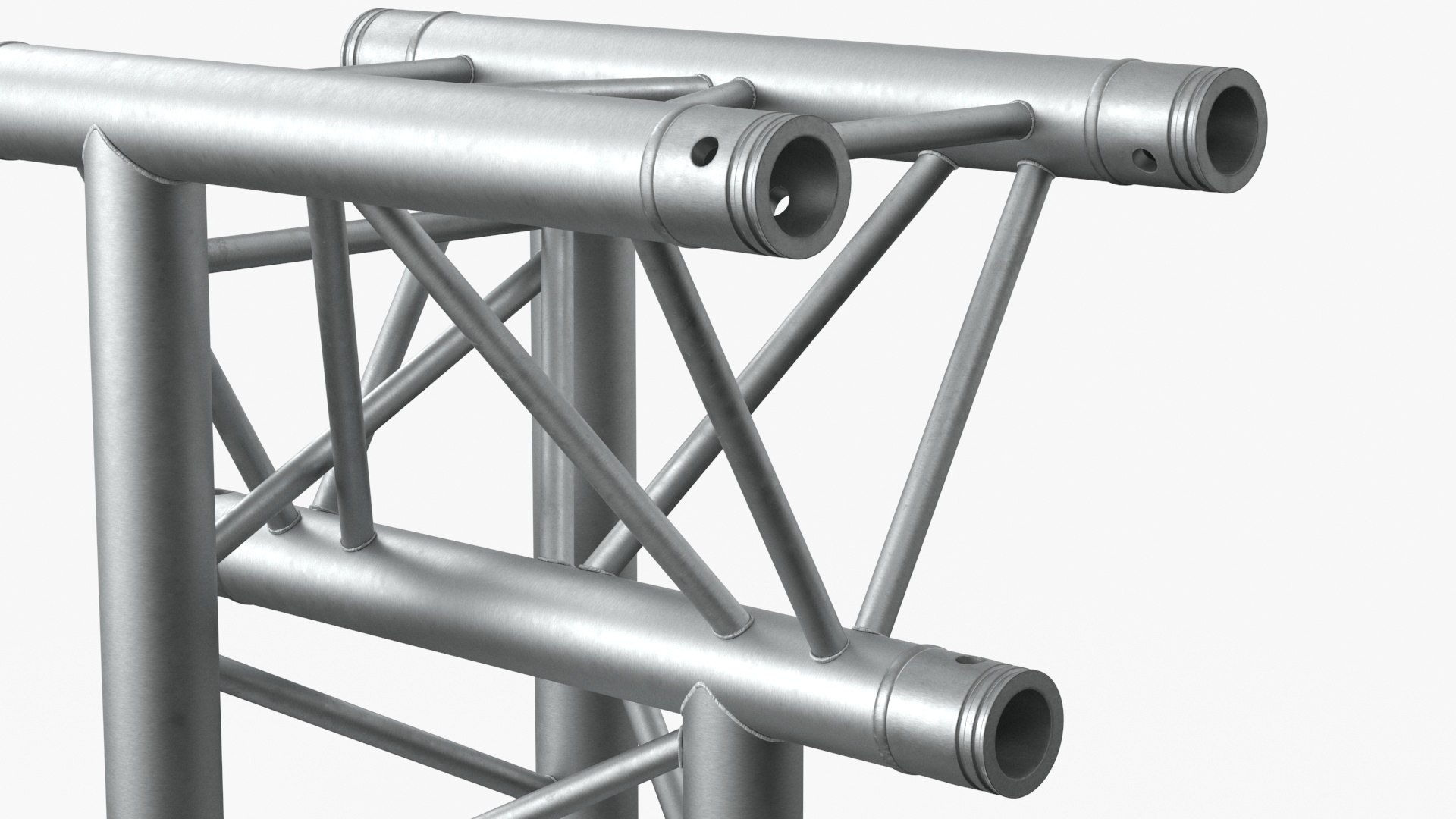 Development Triangular Truss Modular 3D Model - TurboSquid 2270334