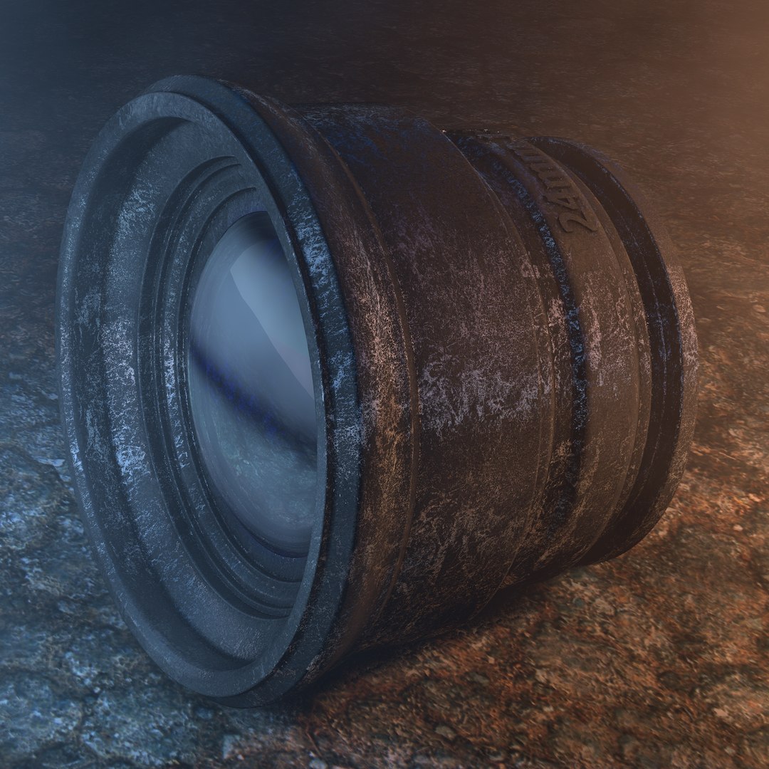 Concepts Vintage Prime Camera Lens 3D Model - TurboSquid 1412014