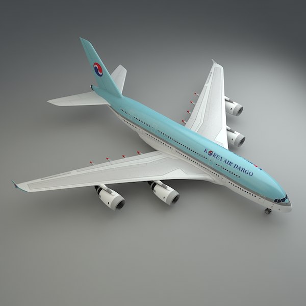 airbus a380 light blue x