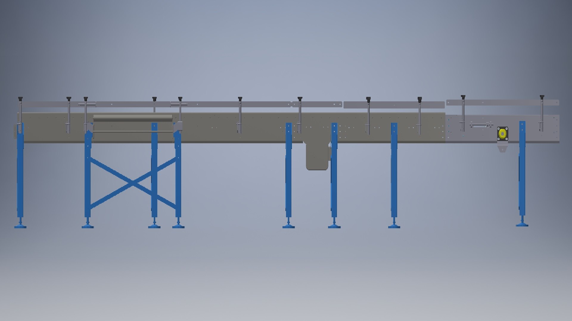 Belt Conveyor Assembly 3D - TurboSquid 2254902