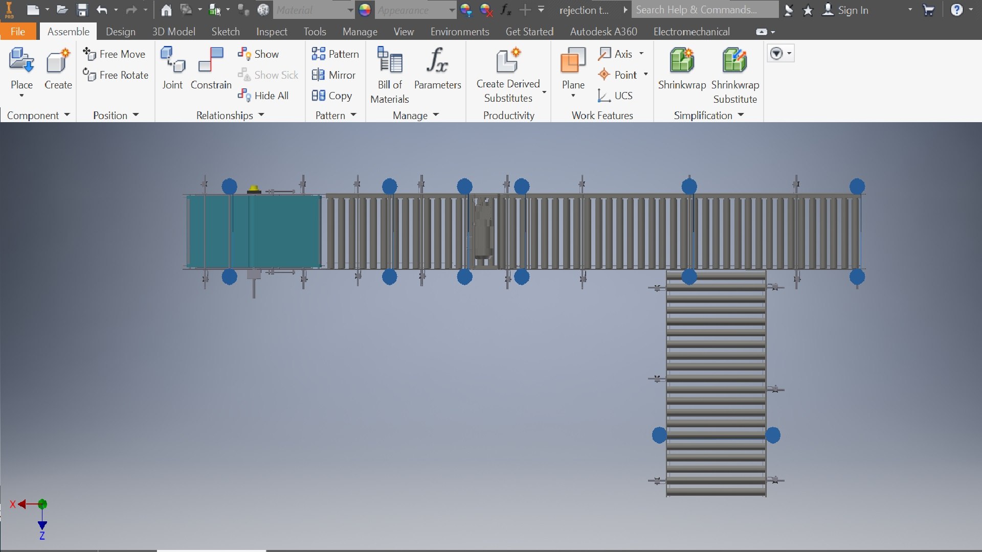 Belt Conveyor Assembly 3D - TurboSquid 2254902