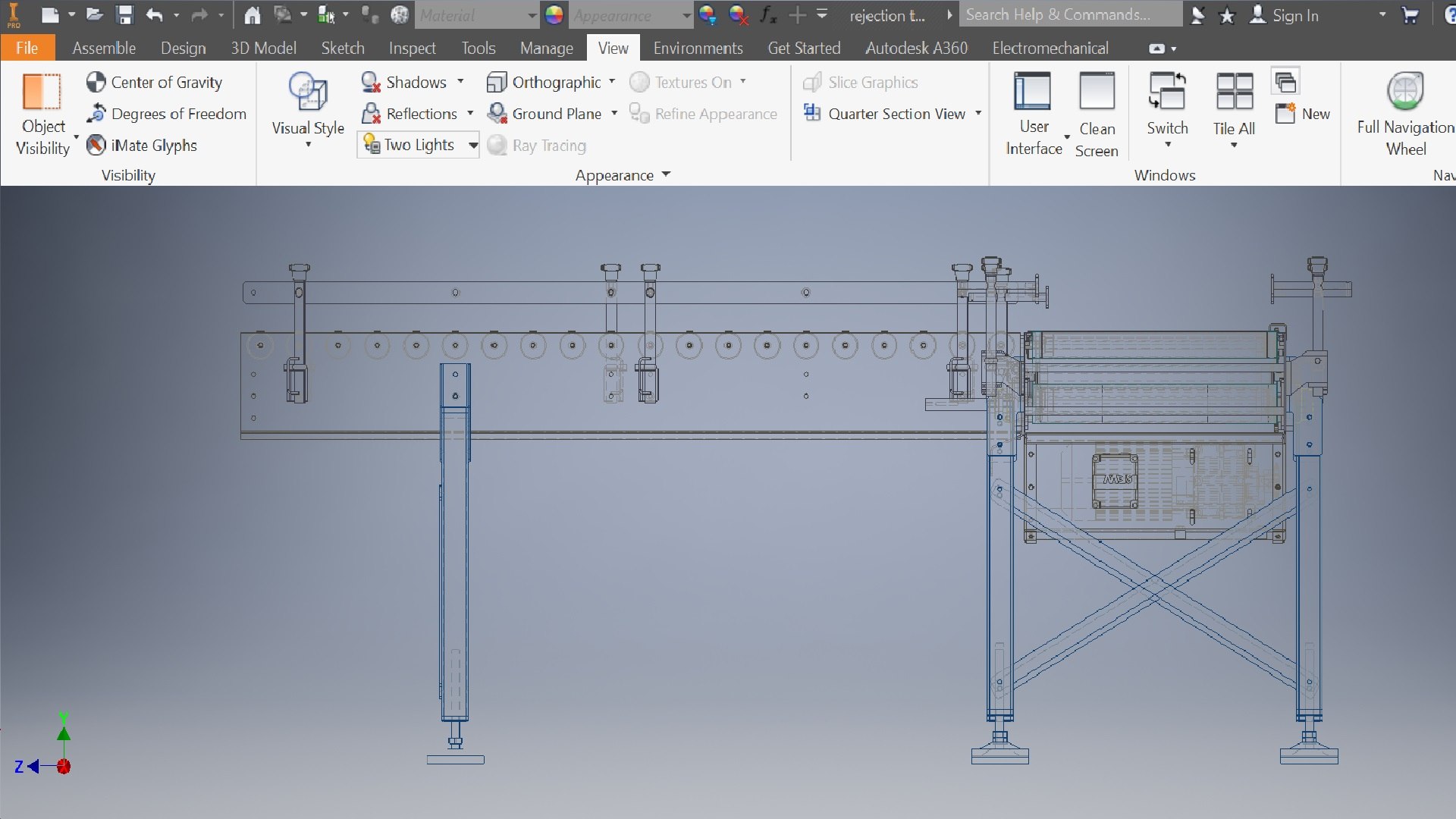 Belt Conveyor Assembly 3D - TurboSquid 2254902