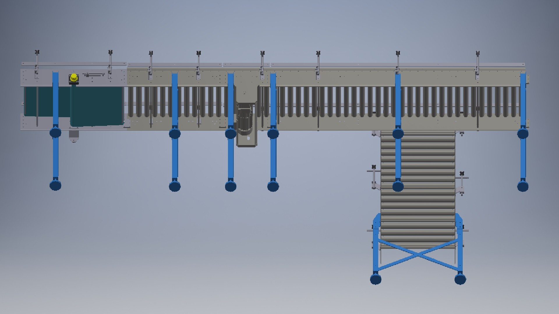 Belt Conveyor Assembly 3D - TurboSquid 2254902