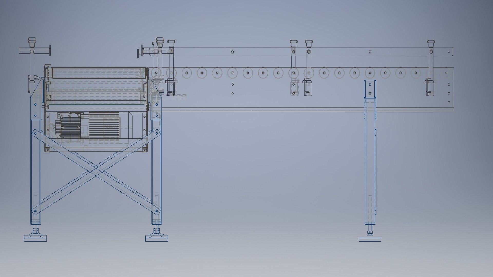 Belt Conveyor Assembly 3D - TurboSquid 2254902