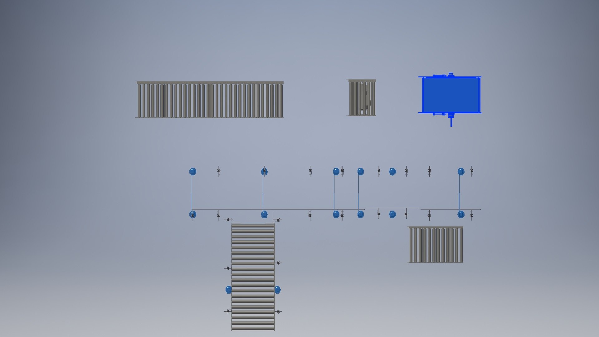 Belt Conveyor Assembly 3D - TurboSquid 2254902