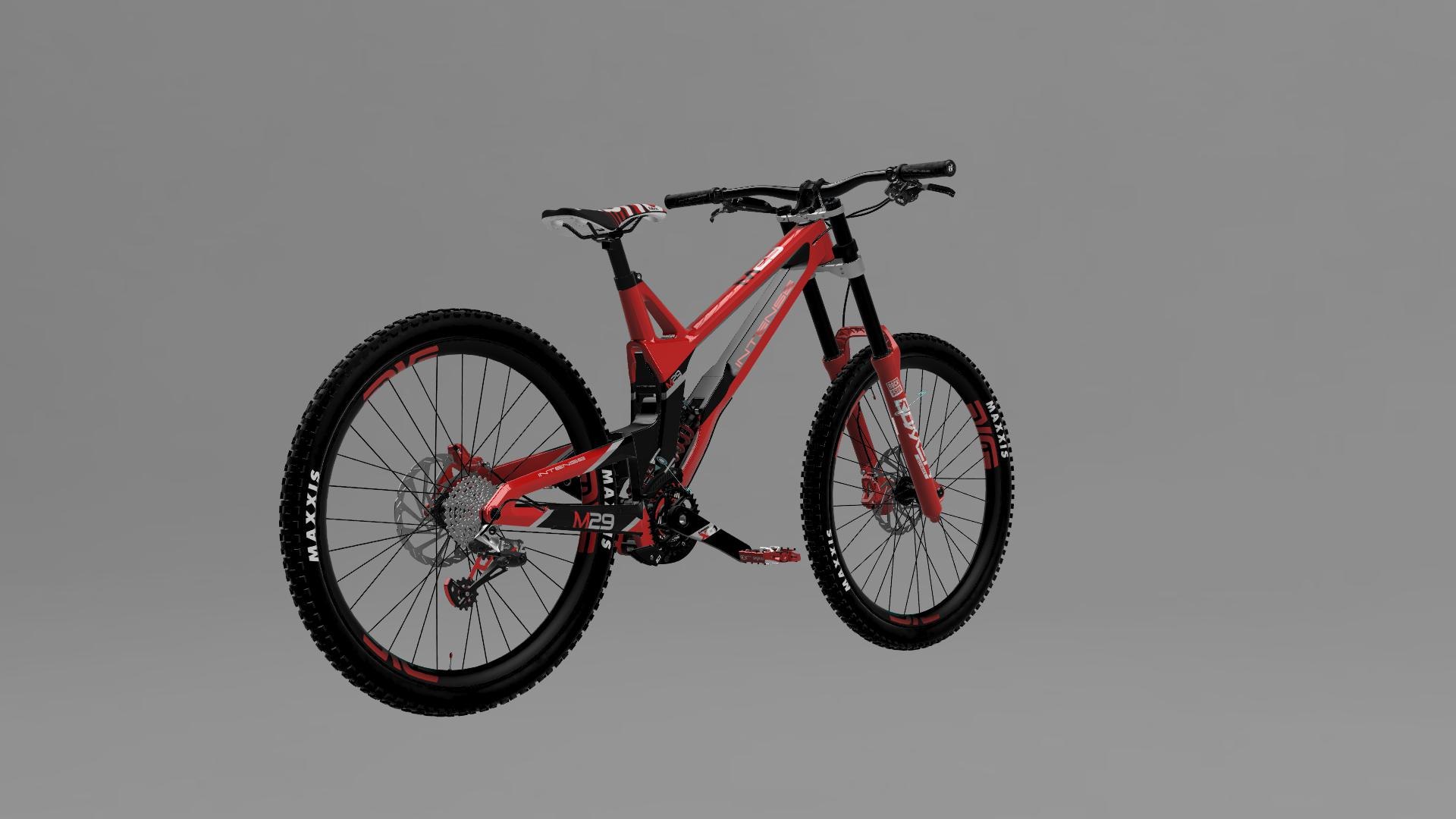 3D Intense M29 Factory Racing Edition DH Bike Model - TurboSquid 2301072