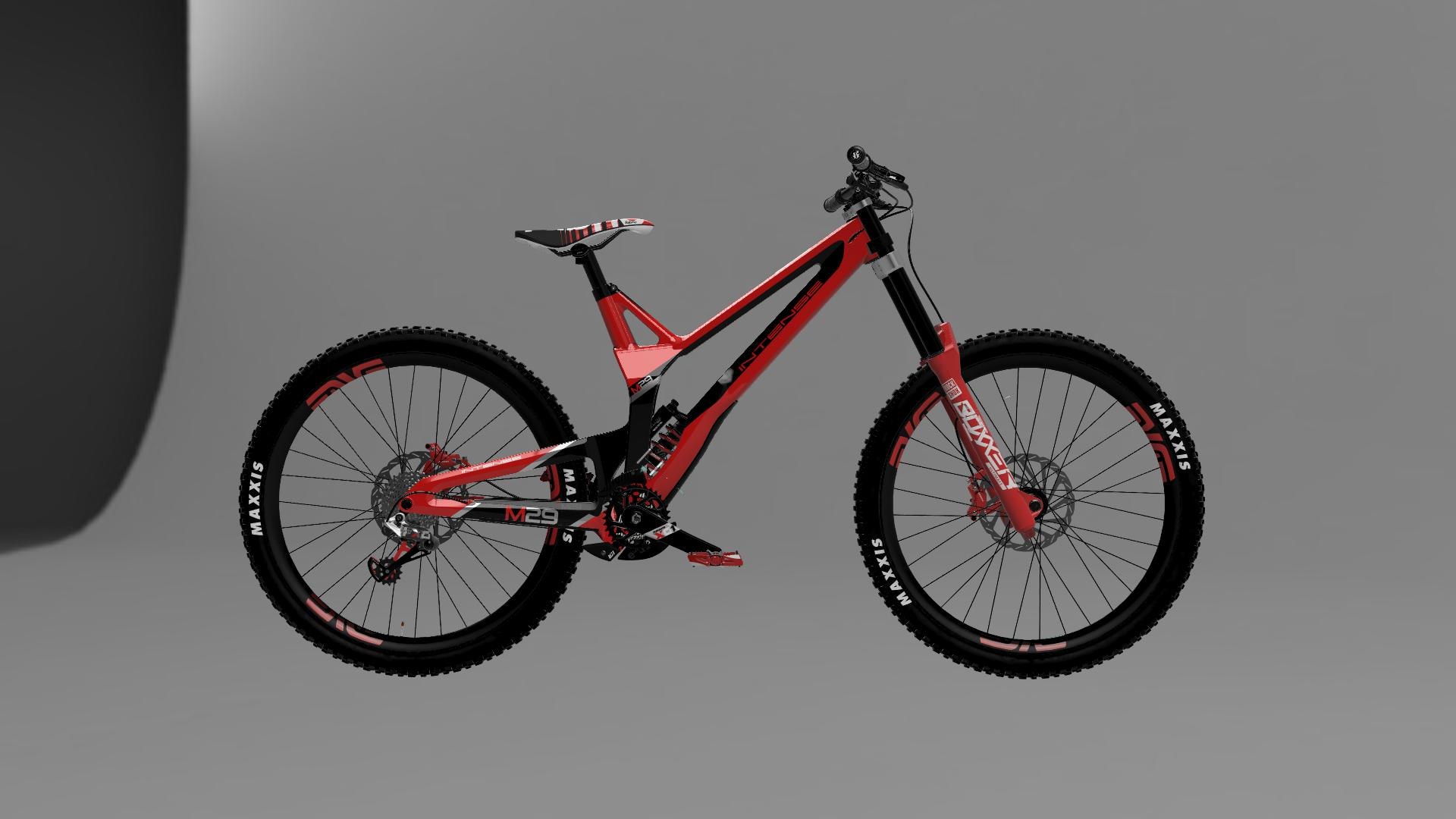 3D Intense M29 Factory Racing Edition DH Bike Model - TurboSquid 2301072