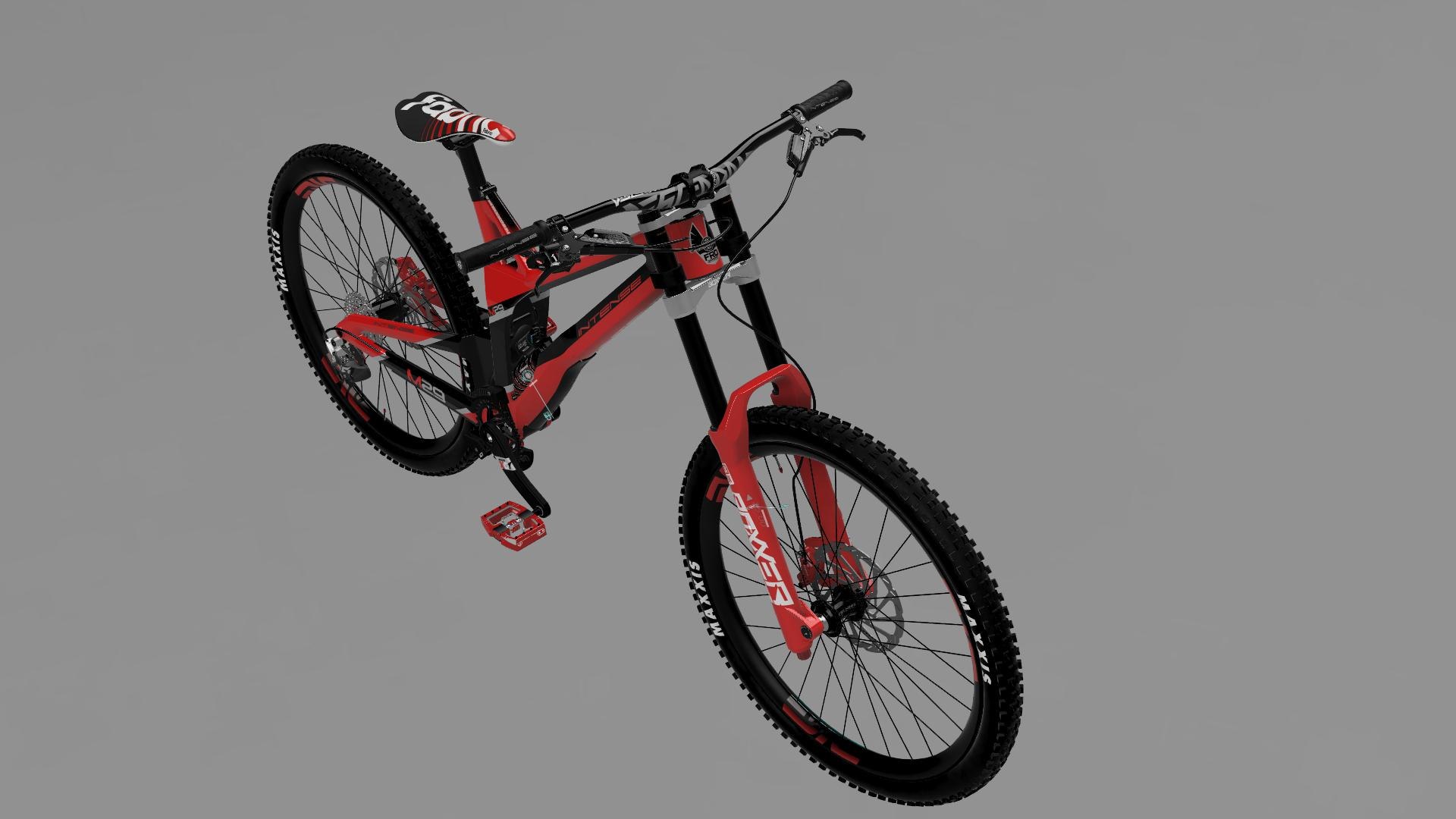 3D Intense M29 Factory Racing Edition DH Bike Model - TurboSquid 2301072