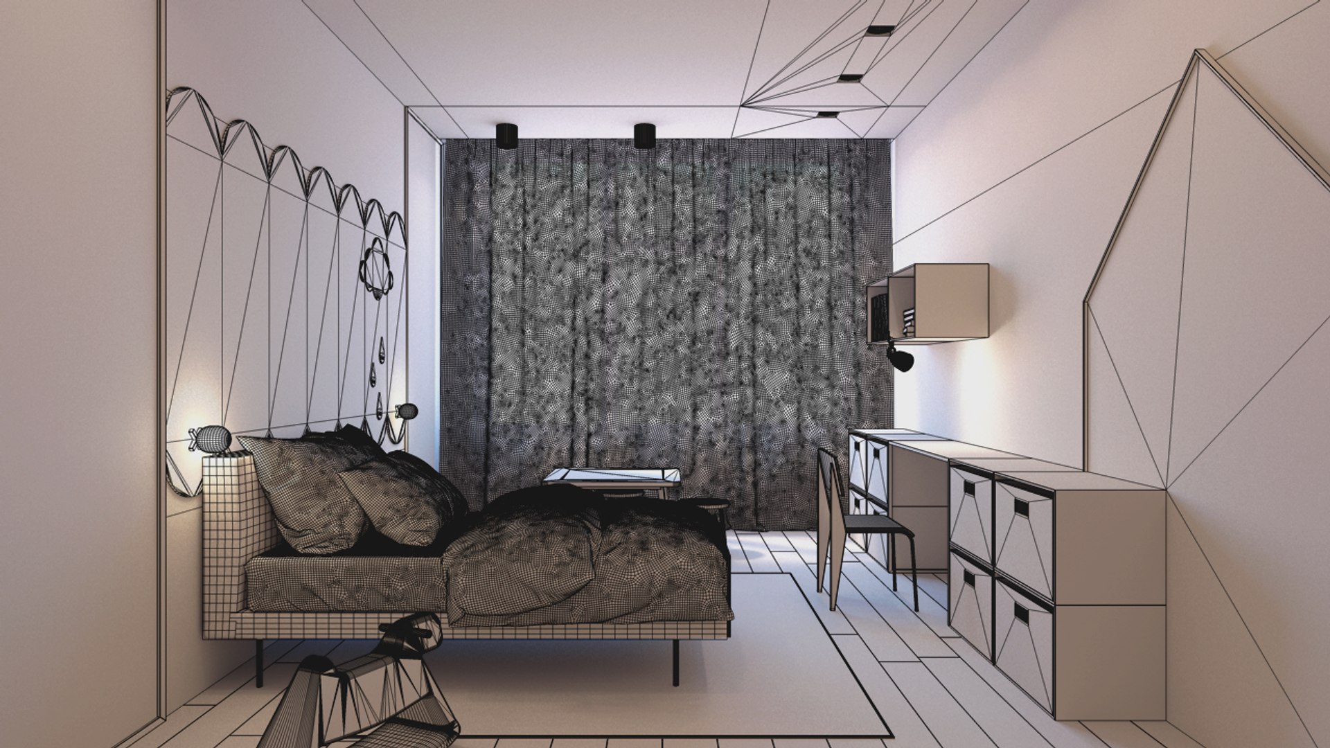 Kids Room C4d