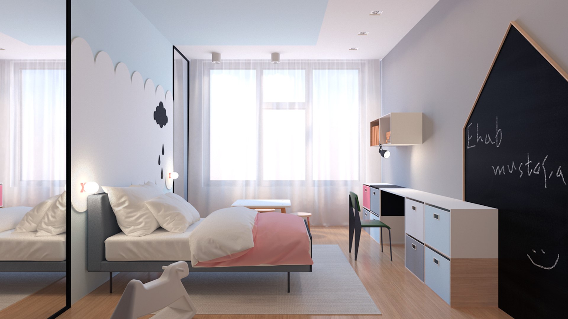 Kids Room C4d