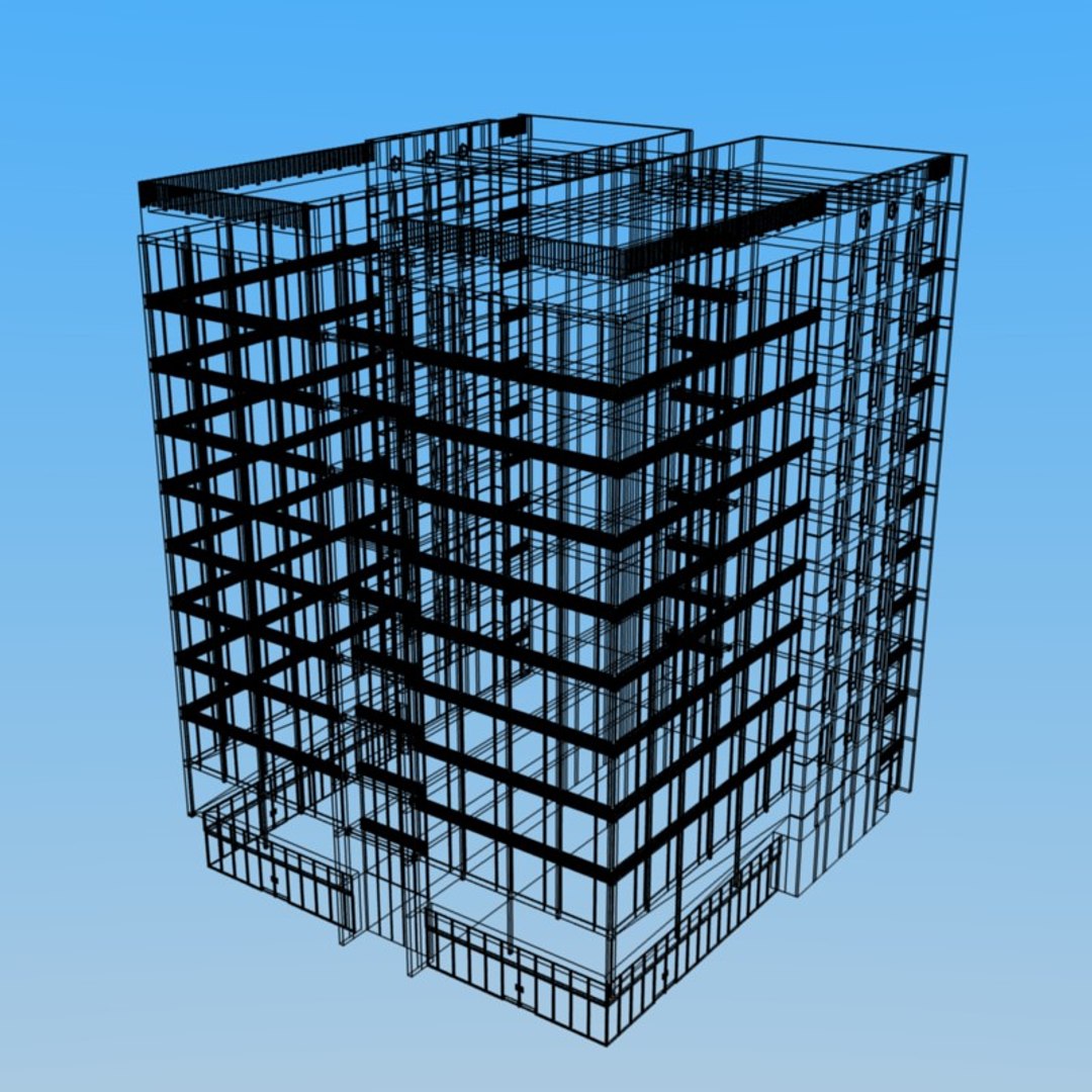 3ds Modern Office Block