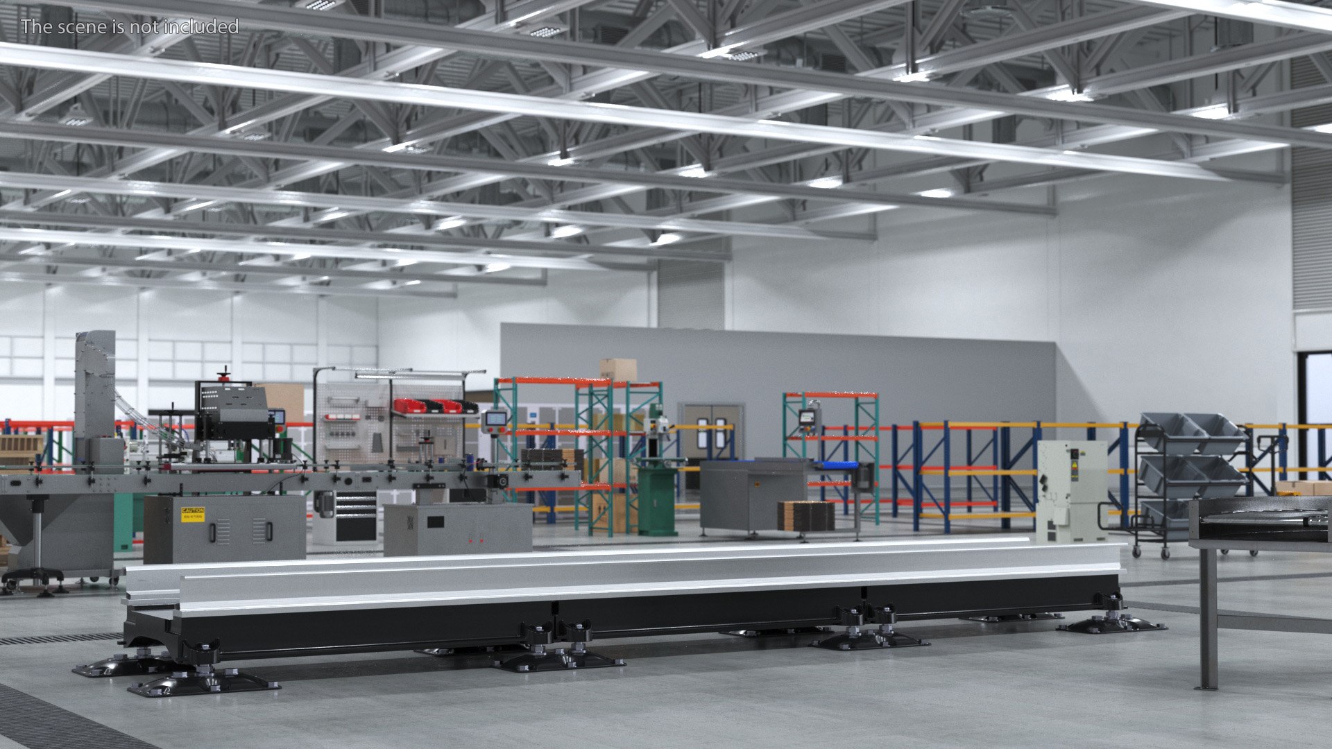 Industrial Narrow Railway Rails 3D - TurboSquid 2296421