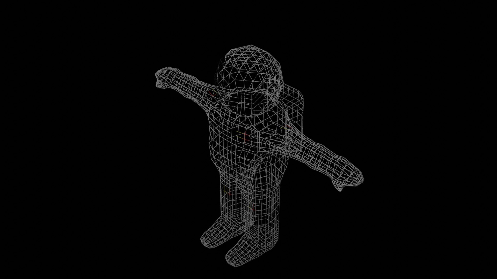 3D low-poly astronaut character - TurboSquid 1441552