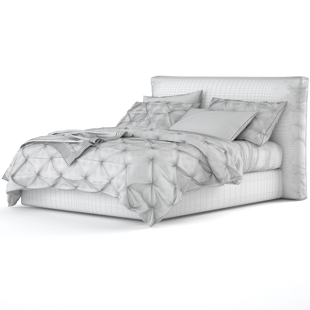 Max Bed Photorealistic Realistic