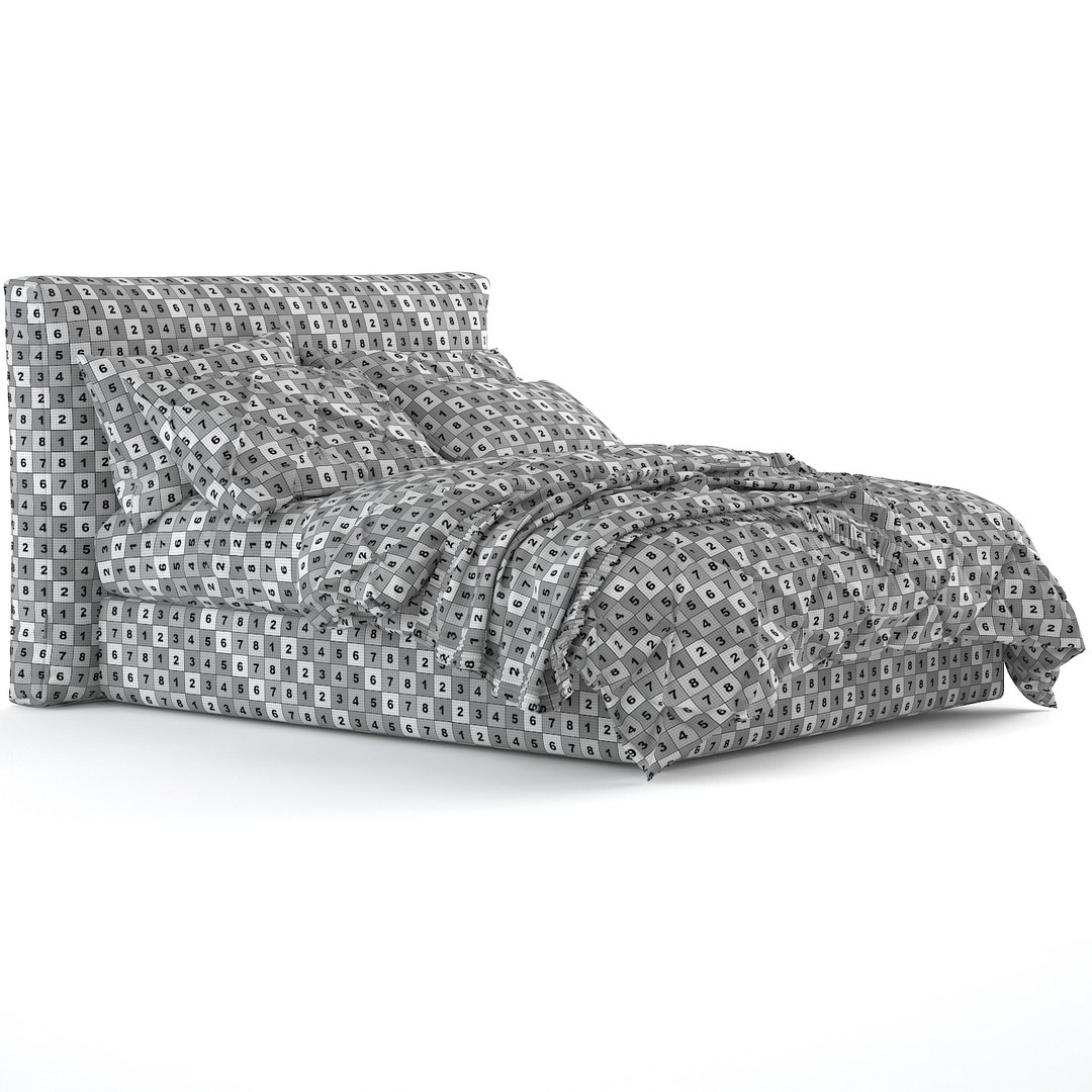 Max Bed Photorealistic Realistic