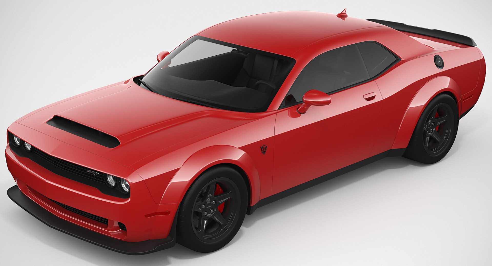 Dodge Challenger Srt Demon Model - TurboSquid 1288148