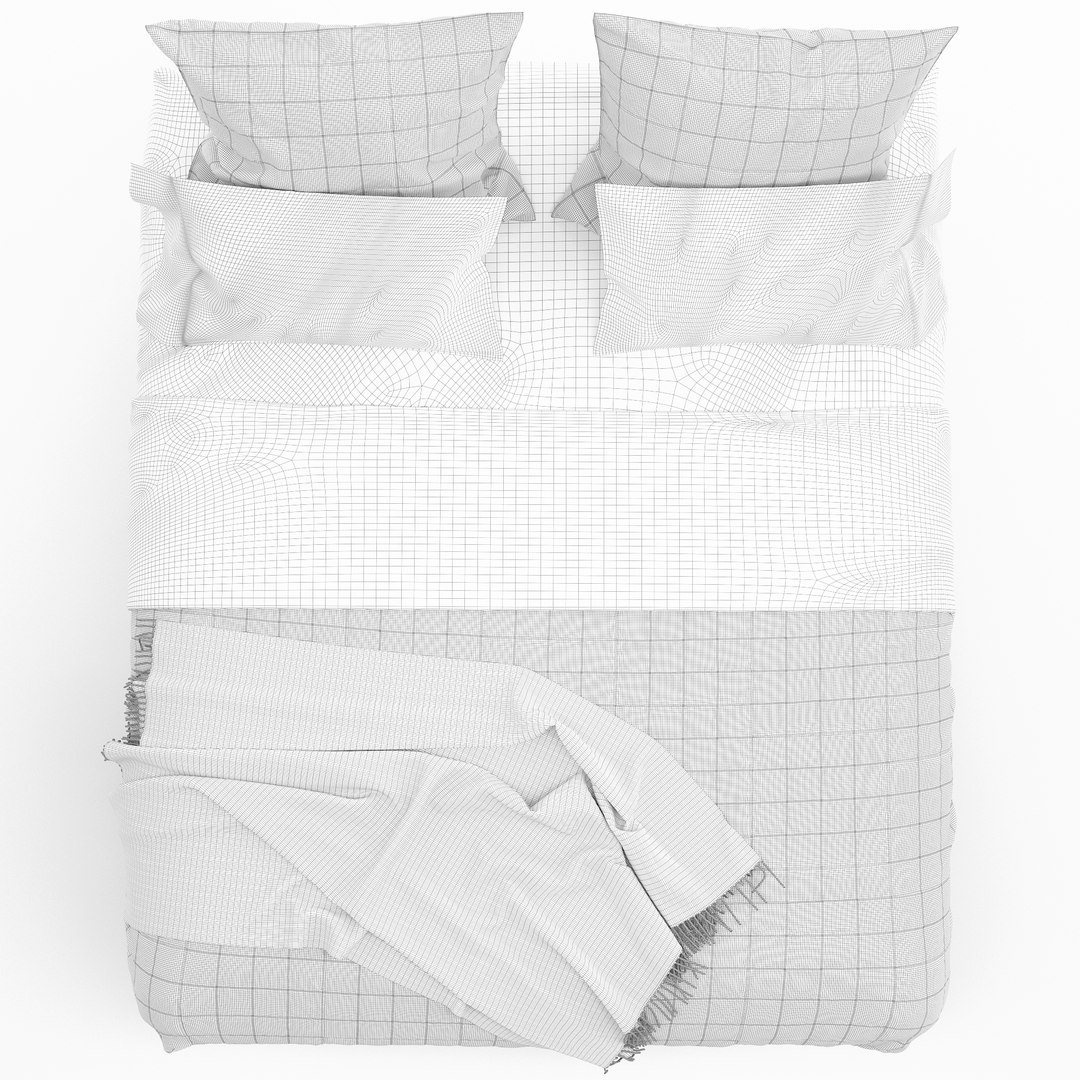 Bed Photorealistic Realistic Model - TurboSquid 1226118