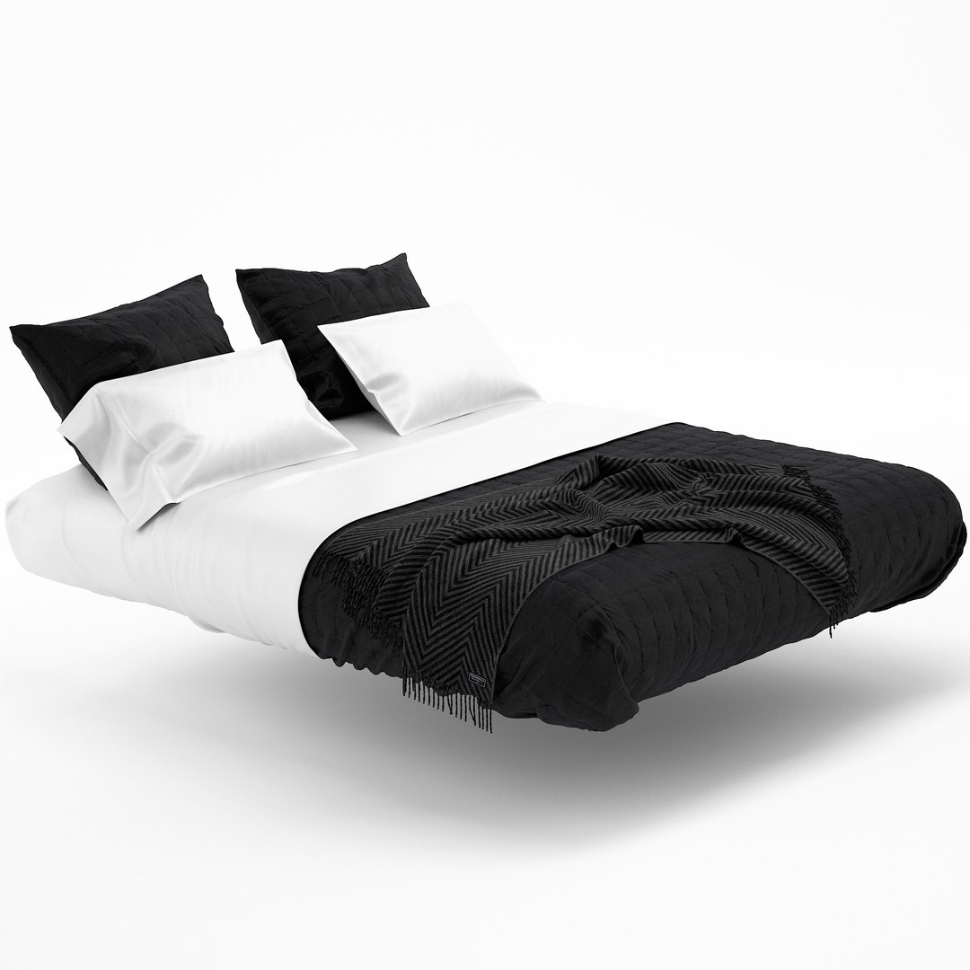 Bed Photorealistic Realistic Model - TurboSquid 1226118