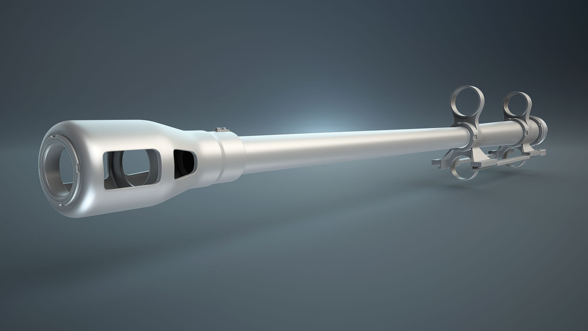 3D Model ZiS-3 Gun For SU-76 High-Poly - TurboSquid 1983927