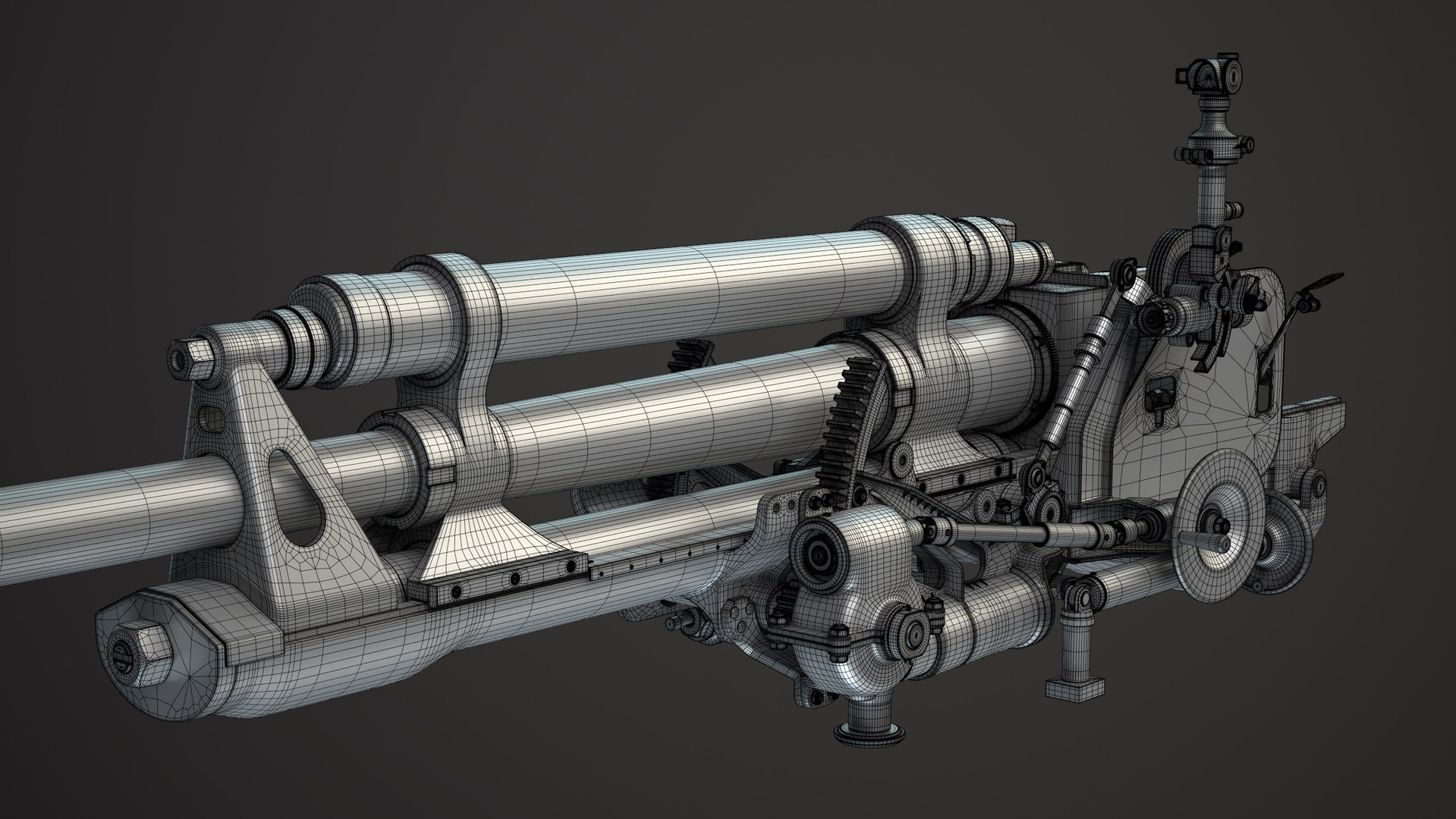 3D Model ZiS-3 Gun For SU-76 High-Poly - TurboSquid 1983927