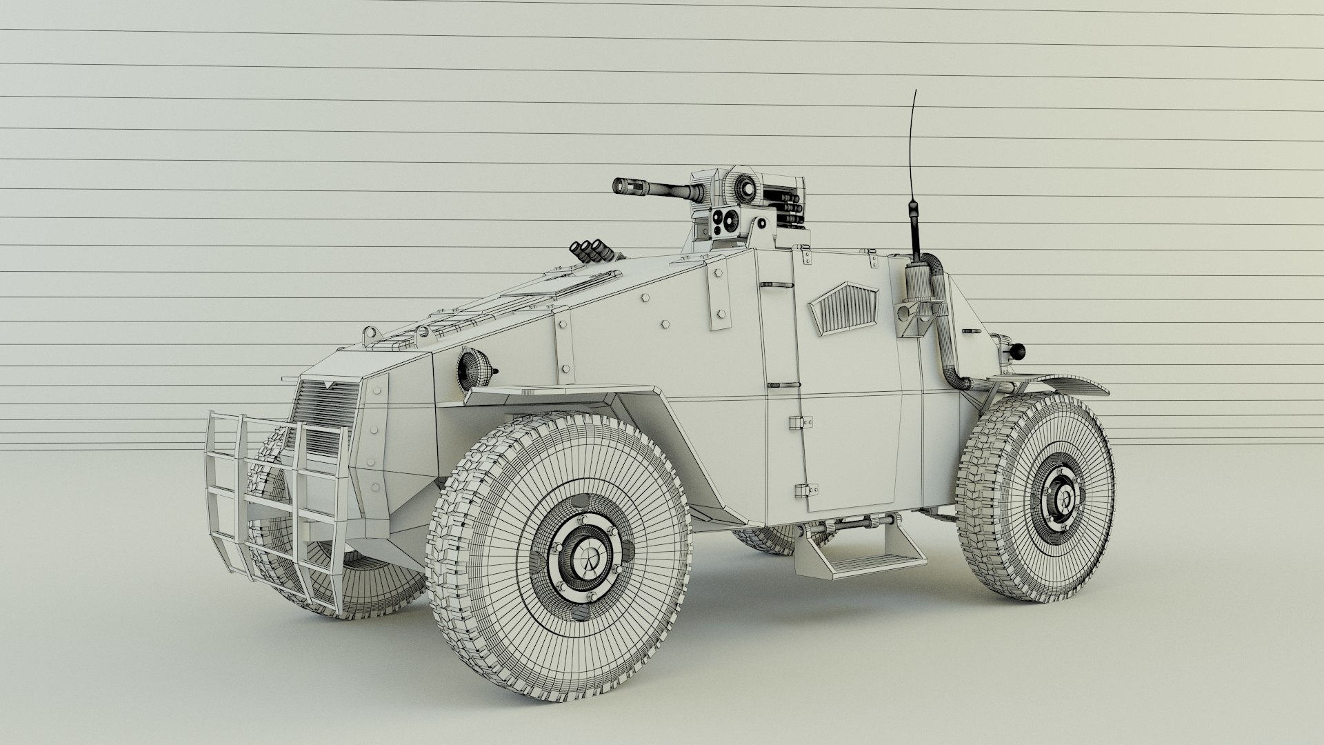 Military Vehicle 3D Model - TurboSquid 2379119