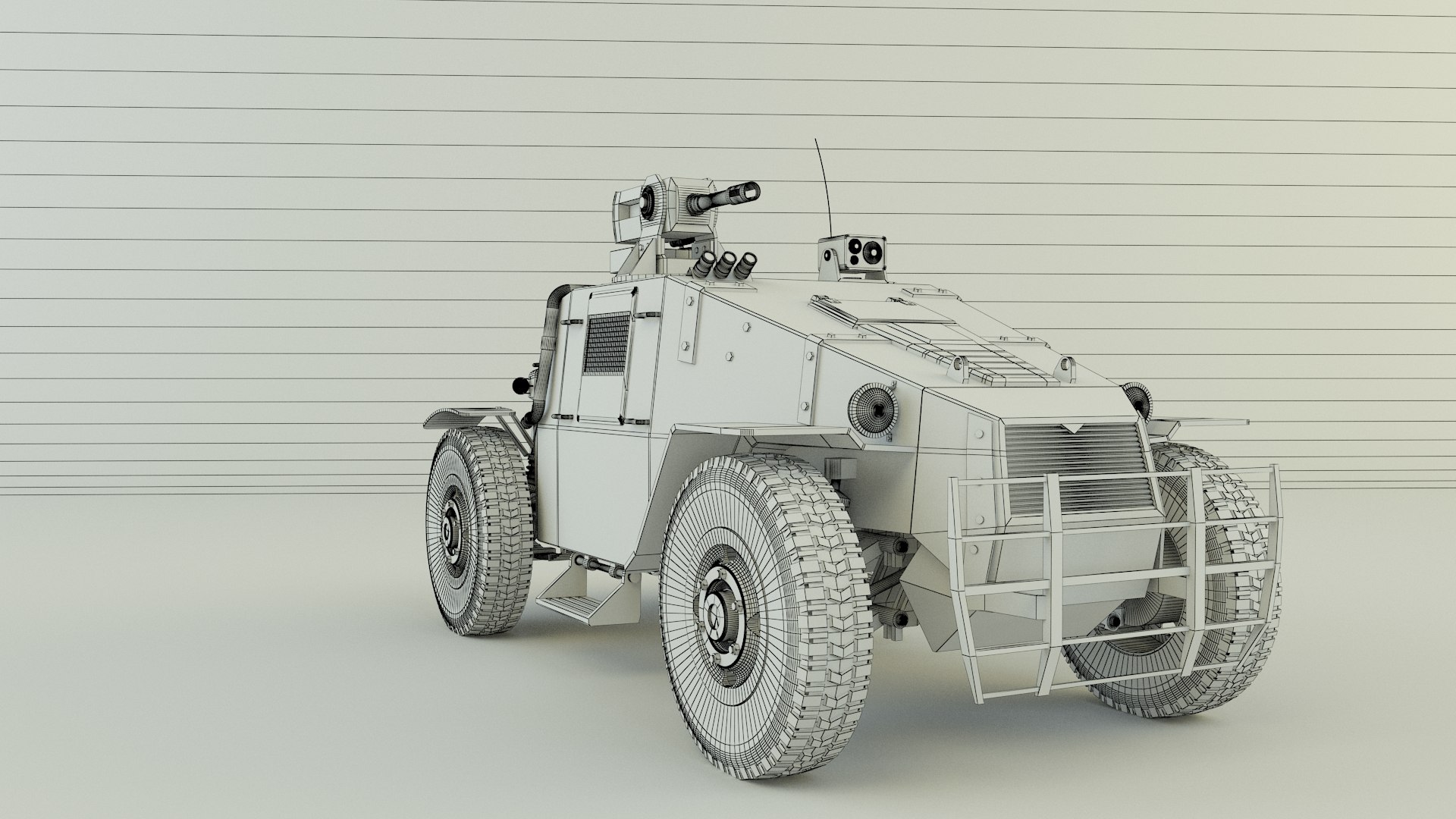 Military Vehicle 3D Model - TurboSquid 2379119