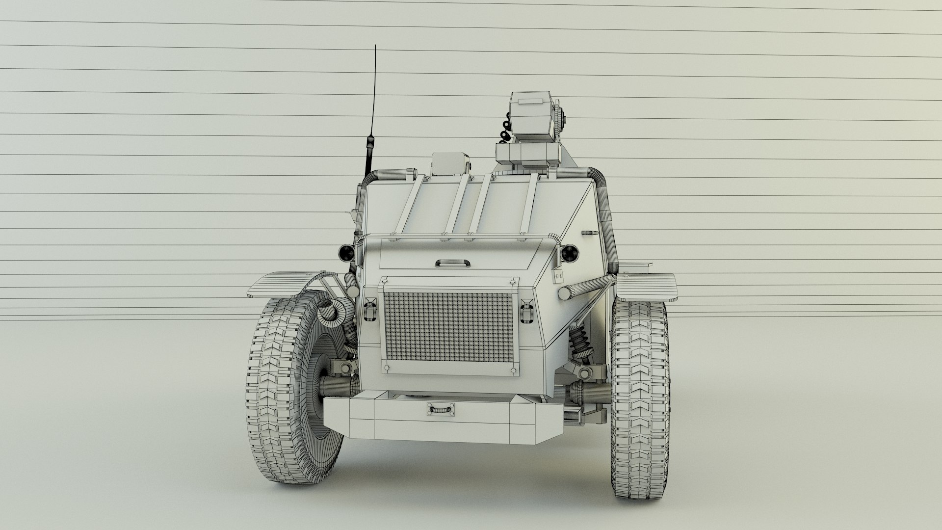 Military Vehicle 3D Model - TurboSquid 2379119