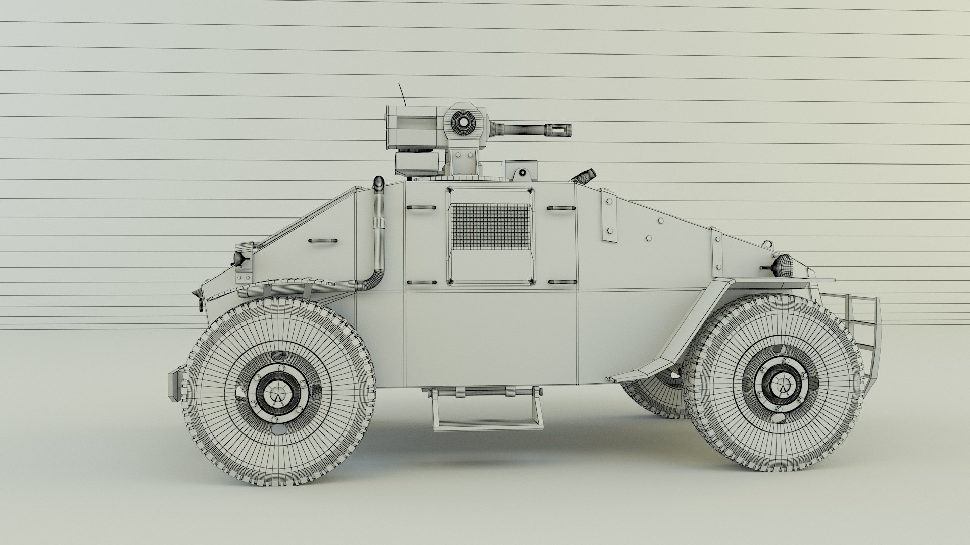 Military Vehicle 3D Model - TurboSquid 2379119