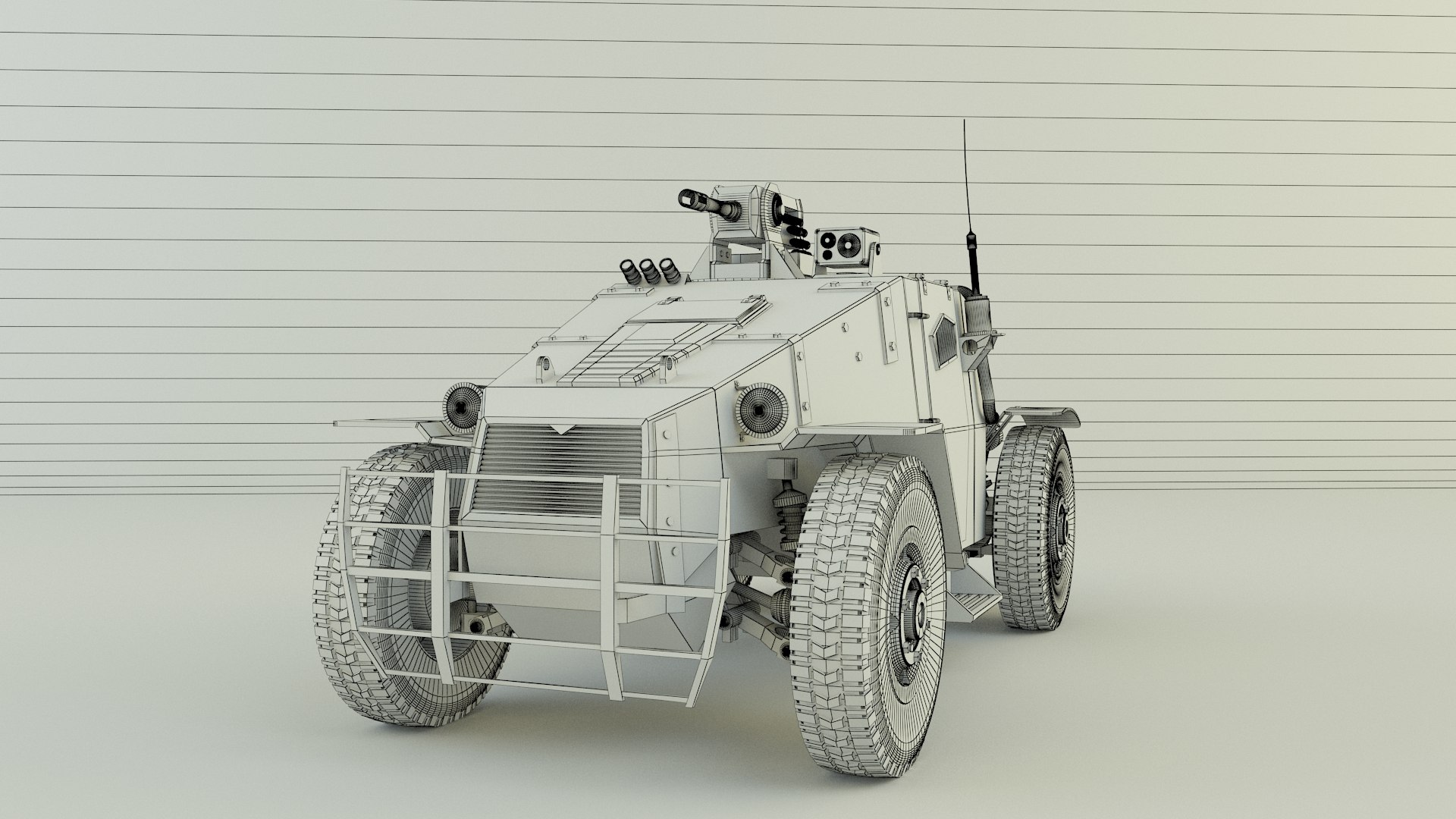 Military Vehicle 3D Model - TurboSquid 2379119