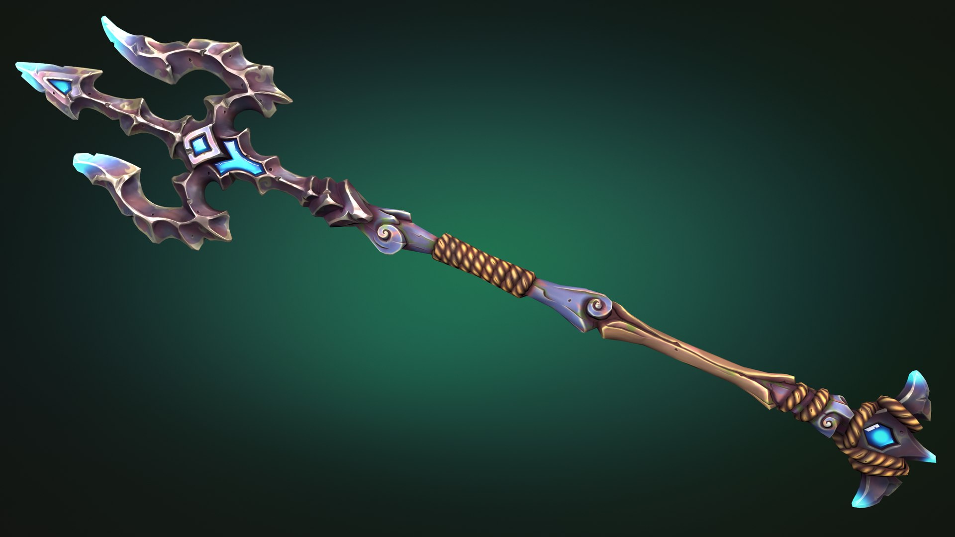 Coastal Trident 3D Model - TurboSquid 2204634