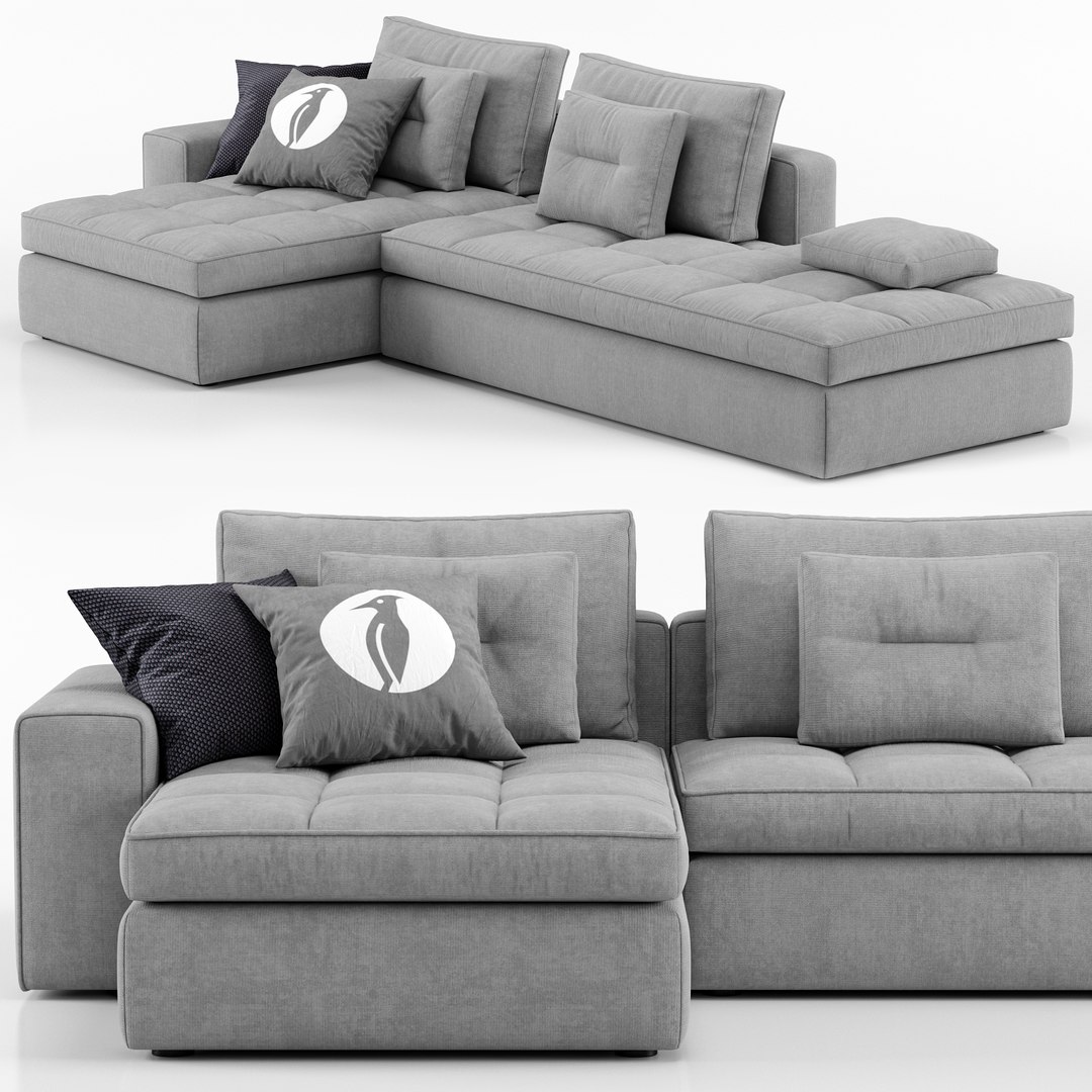 3D Lounge Sofa - Calligaris Model - TurboSquid 1545169
