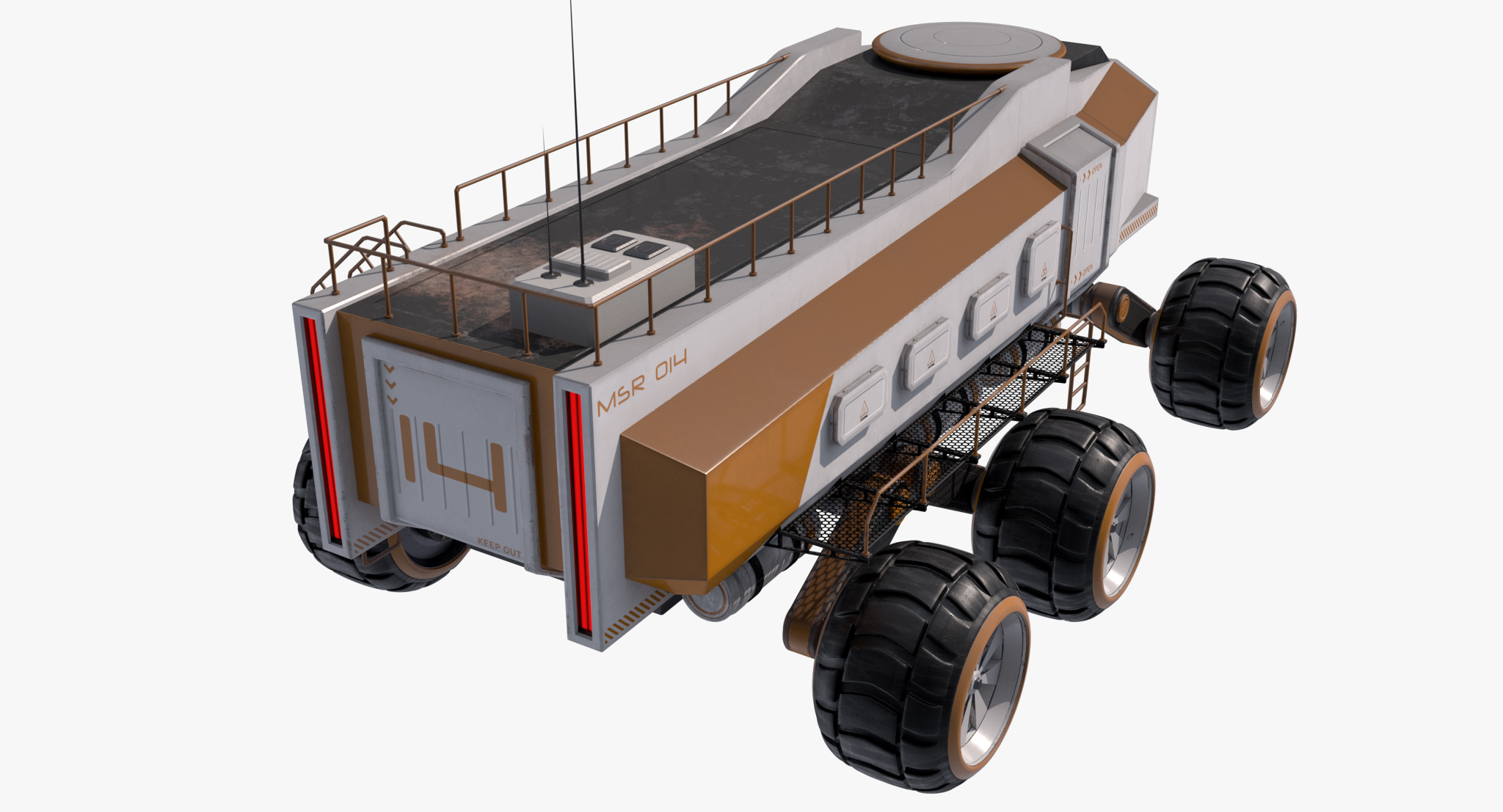 Rover planetary planet 3D - TurboSquid 1710838