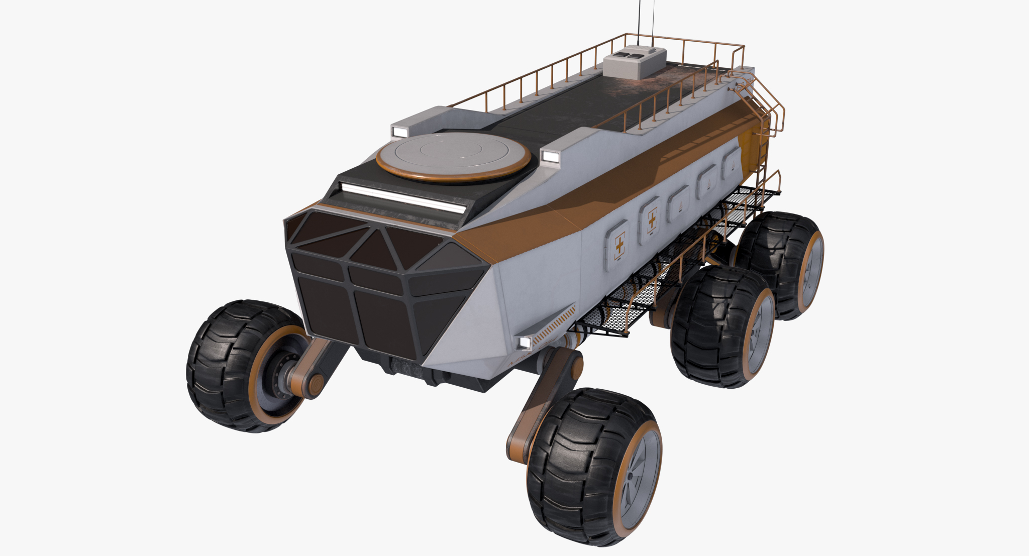 Rover planetary planet 3D - TurboSquid 1710838