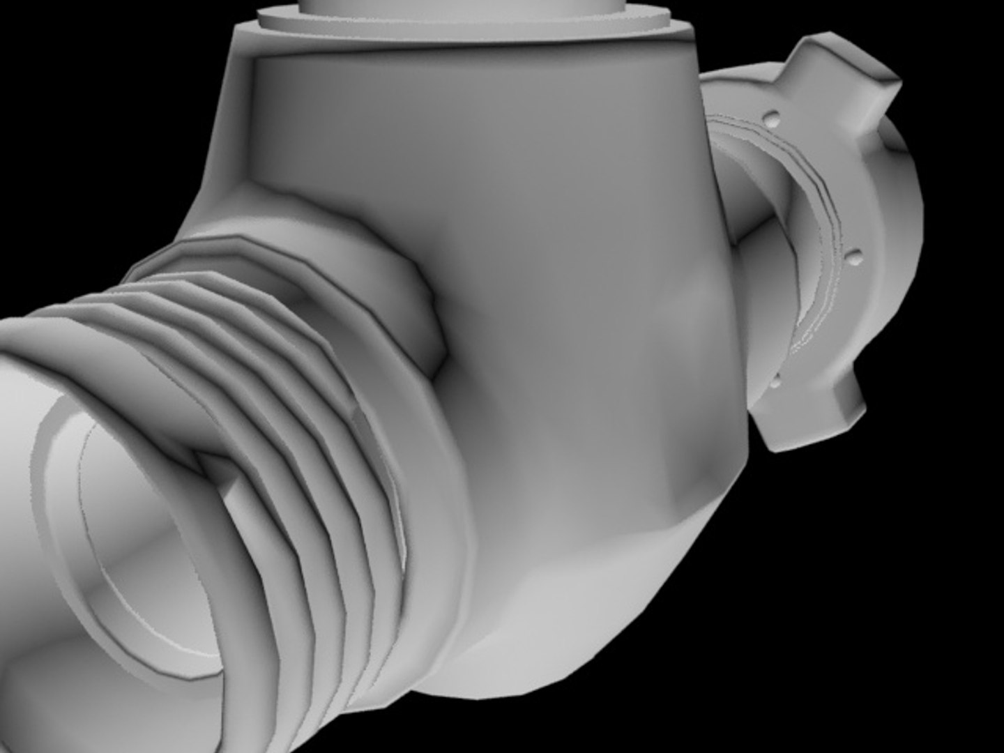 3d Model Check Valve Works