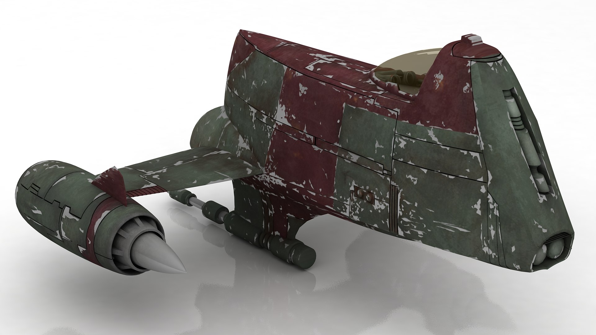 3D Mandalorian Spacecraft Fighters Spaceship - TurboSquid 1619596