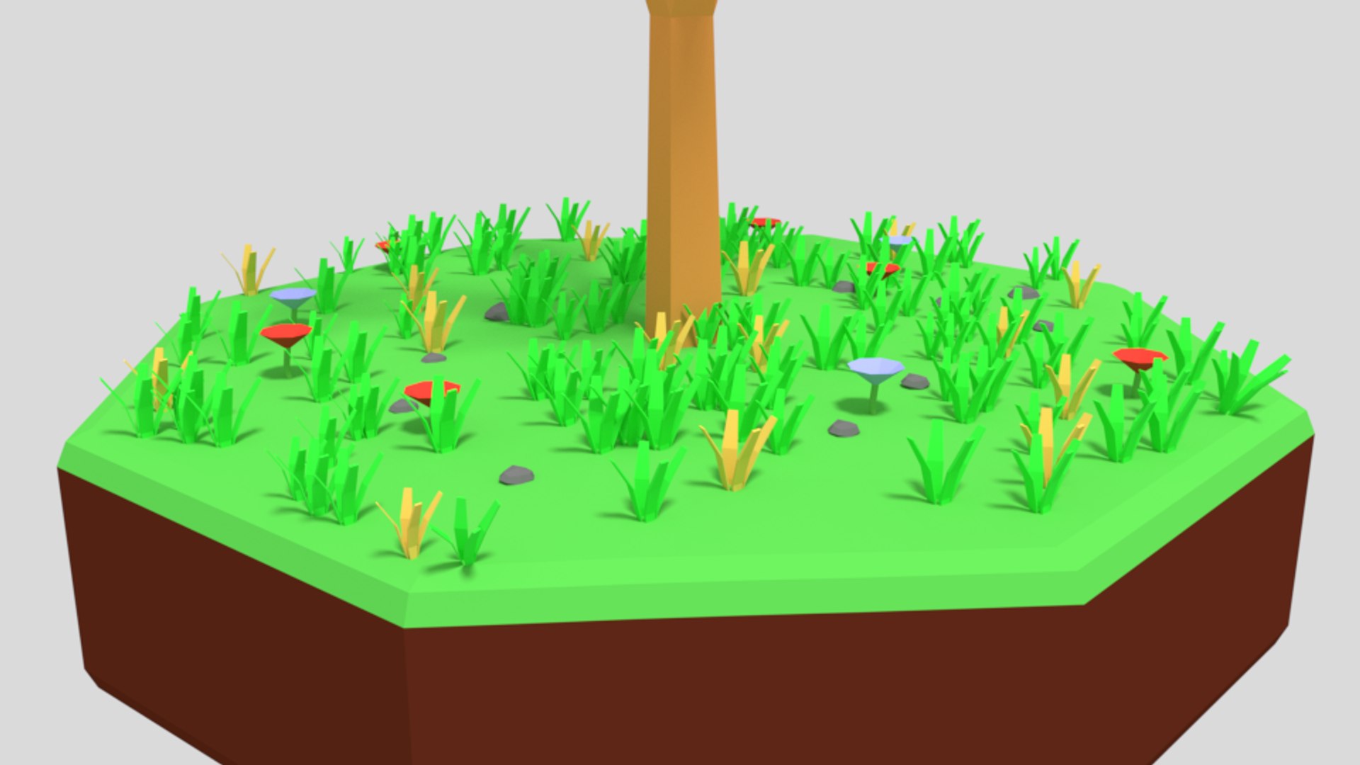 3D Almond Tree Model - TurboSquid 1550442