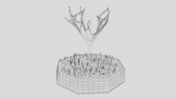 3D almond tree model - TurboSquid 1550442