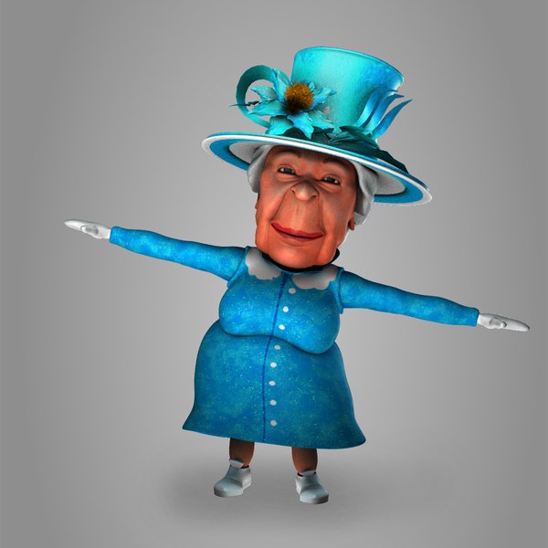 Queen Elizabeth 3D Models for Download | TurboSquid