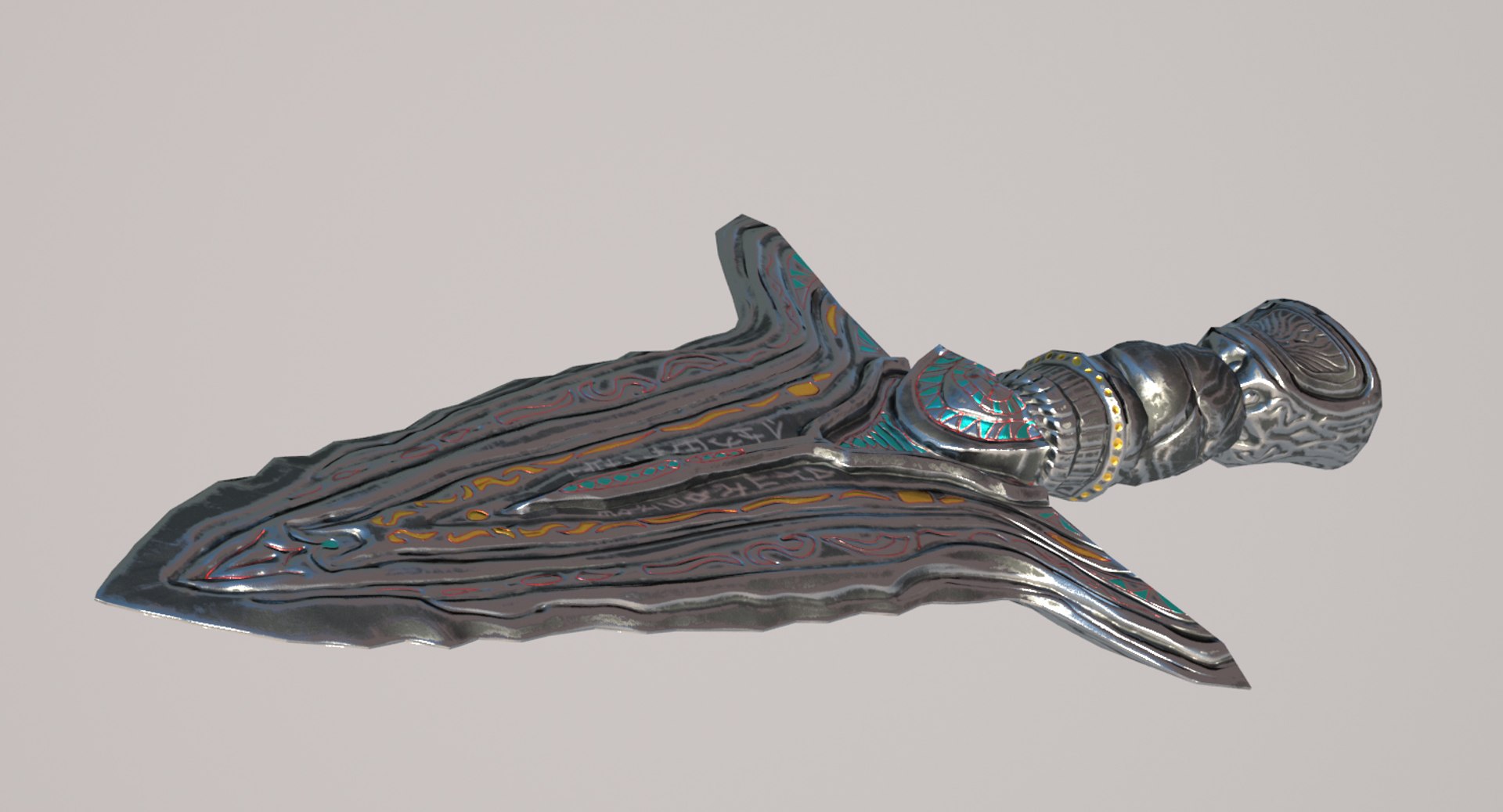 Dagger Pbr Ue4 3d Model