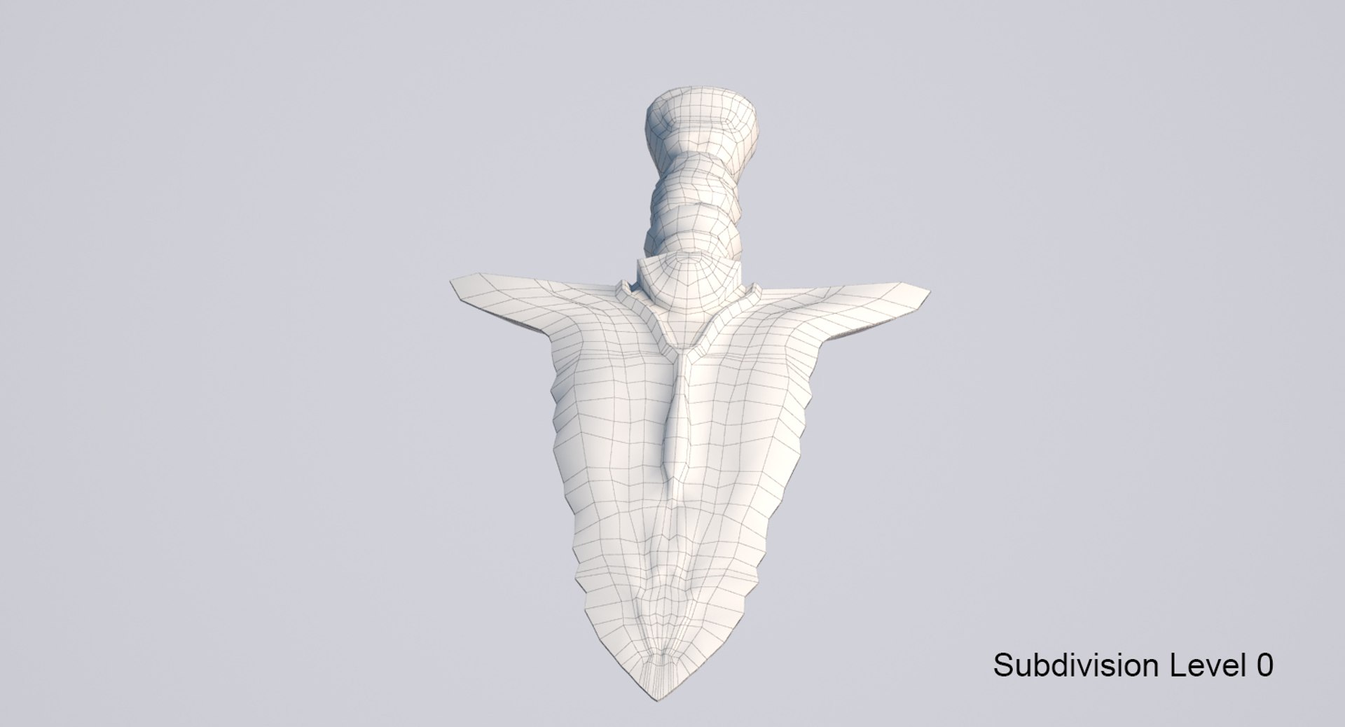 Dagger Pbr Ue4 3d Model