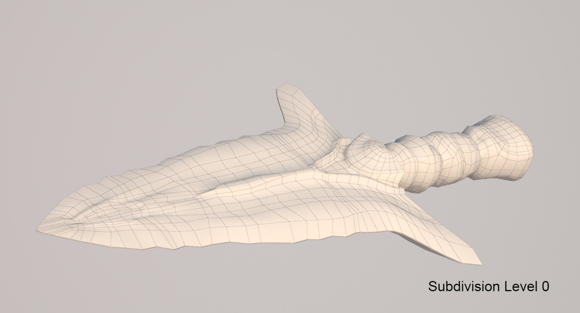 Dagger Pbr Ue4 3d Model