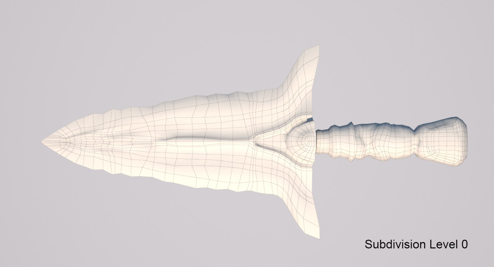 Dagger Pbr Ue4 3d Model