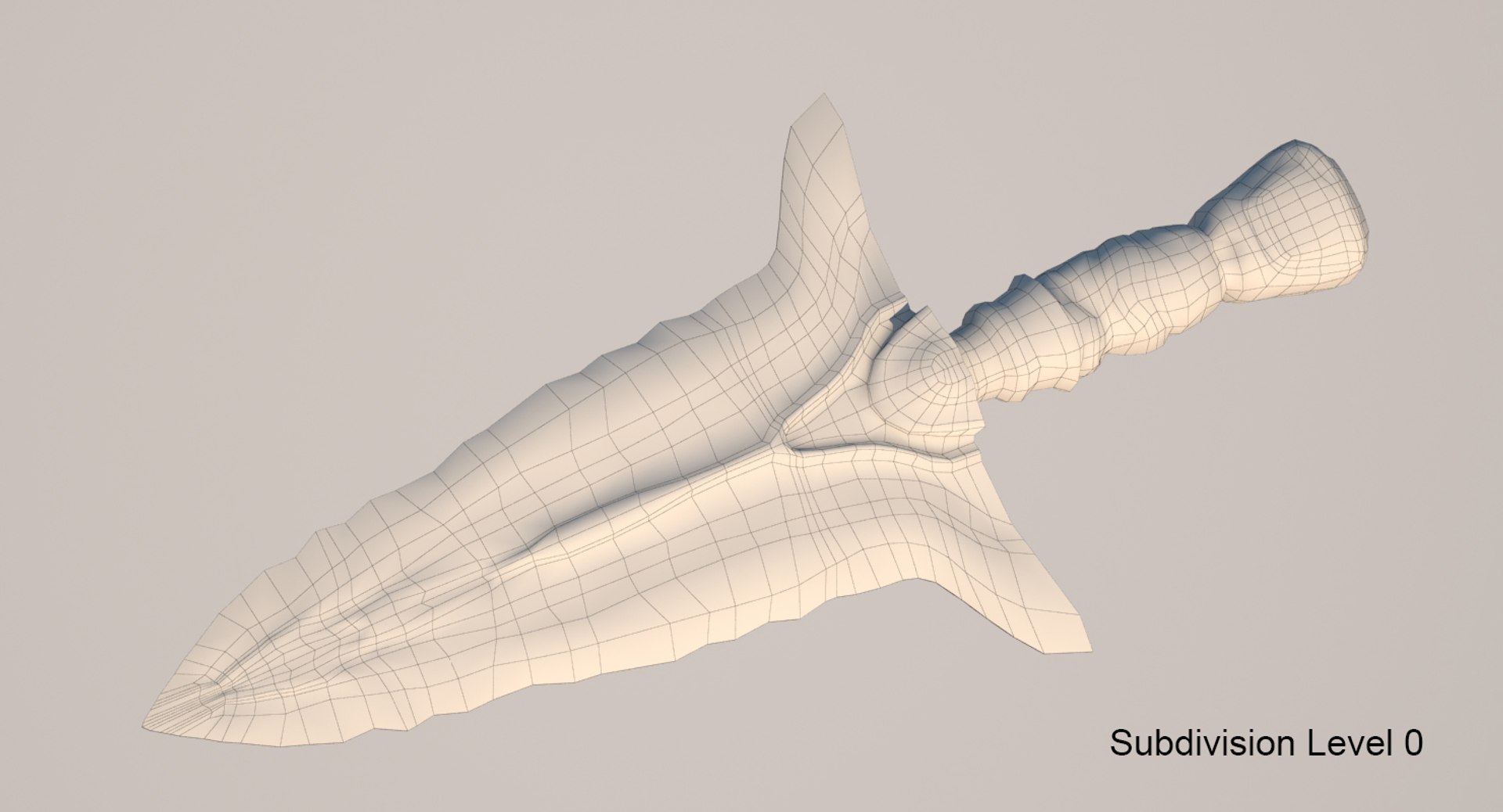 Dagger Pbr Ue4 3d Model