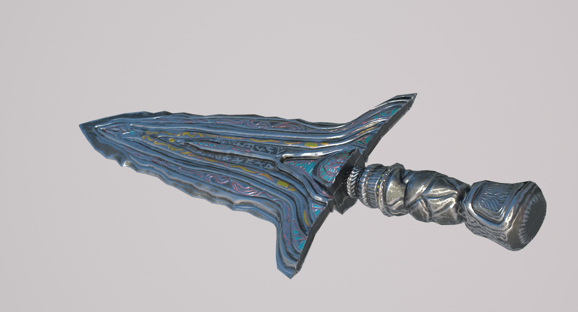 Dagger Pbr Ue4 3d Model