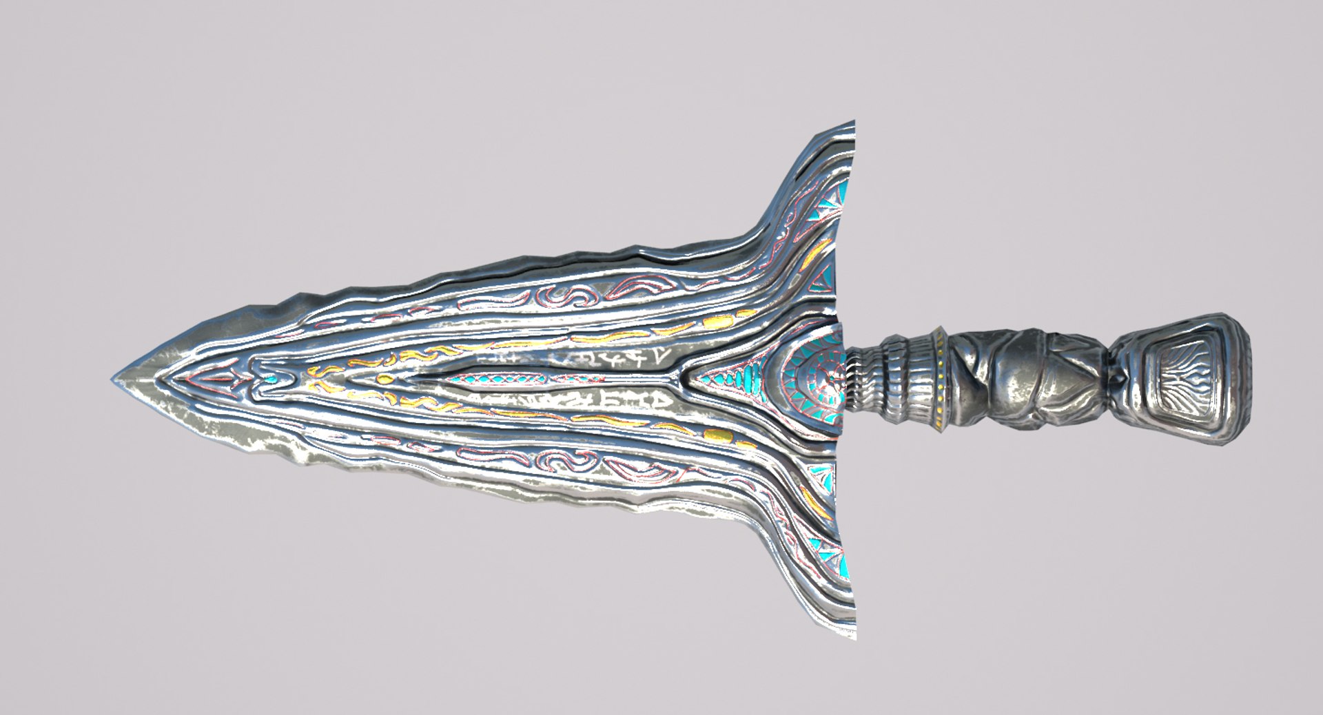 Dagger Pbr Ue4 3d Model