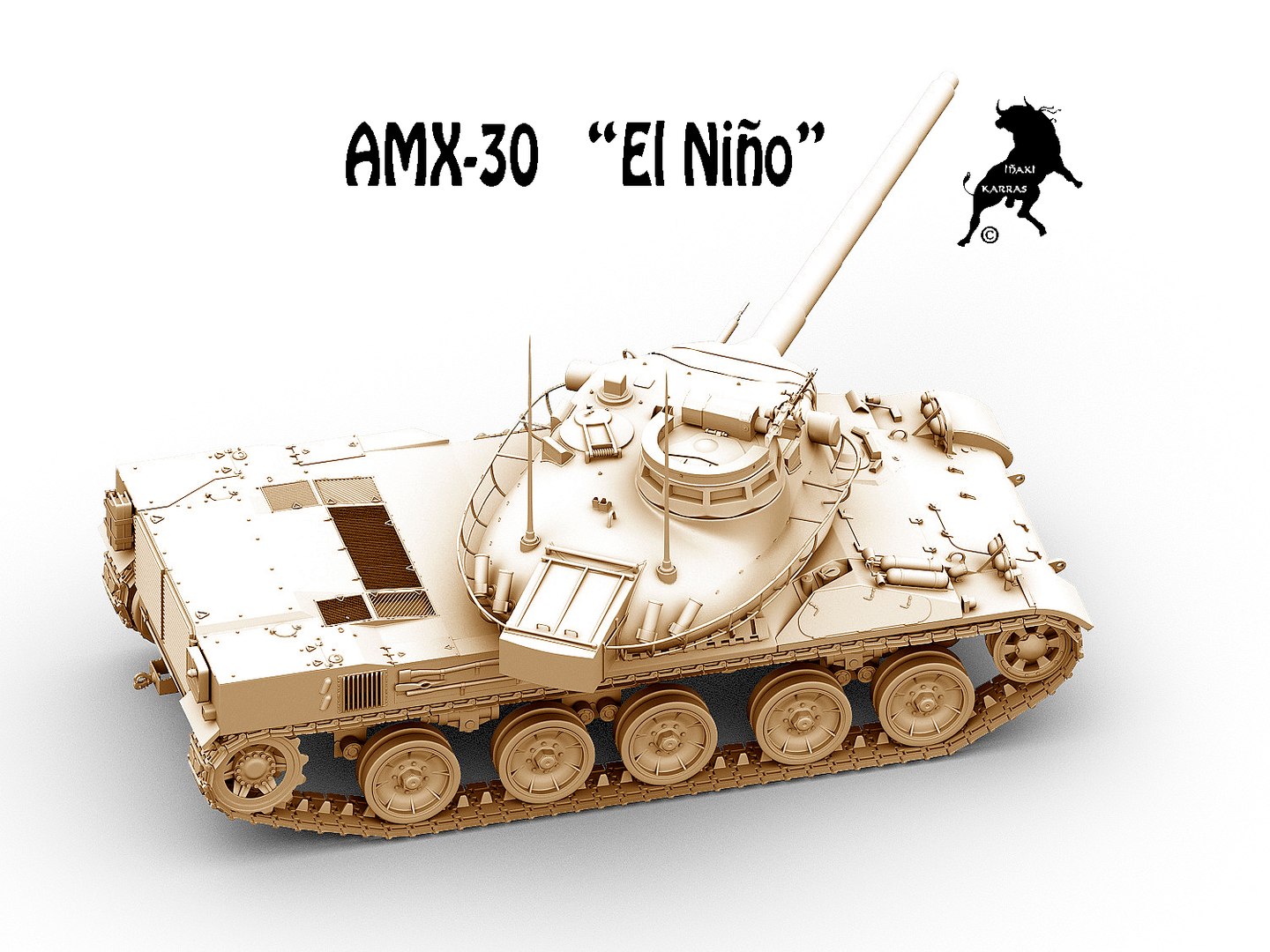 Spanish El Nio 3D Model - TurboSquid 1195495